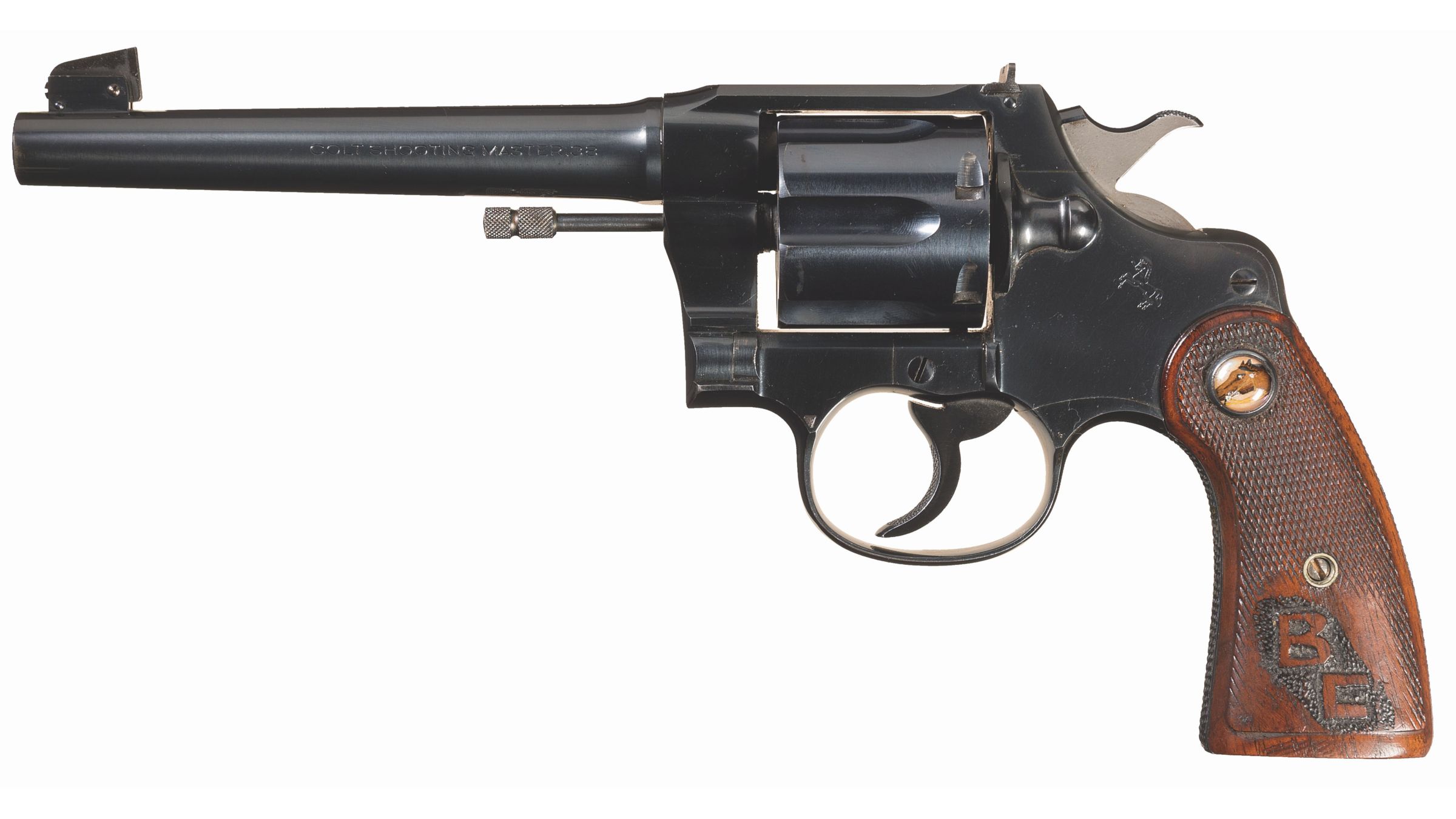 Colt Shooting Master Double Action Revolver with Factory Letter | Rock ...