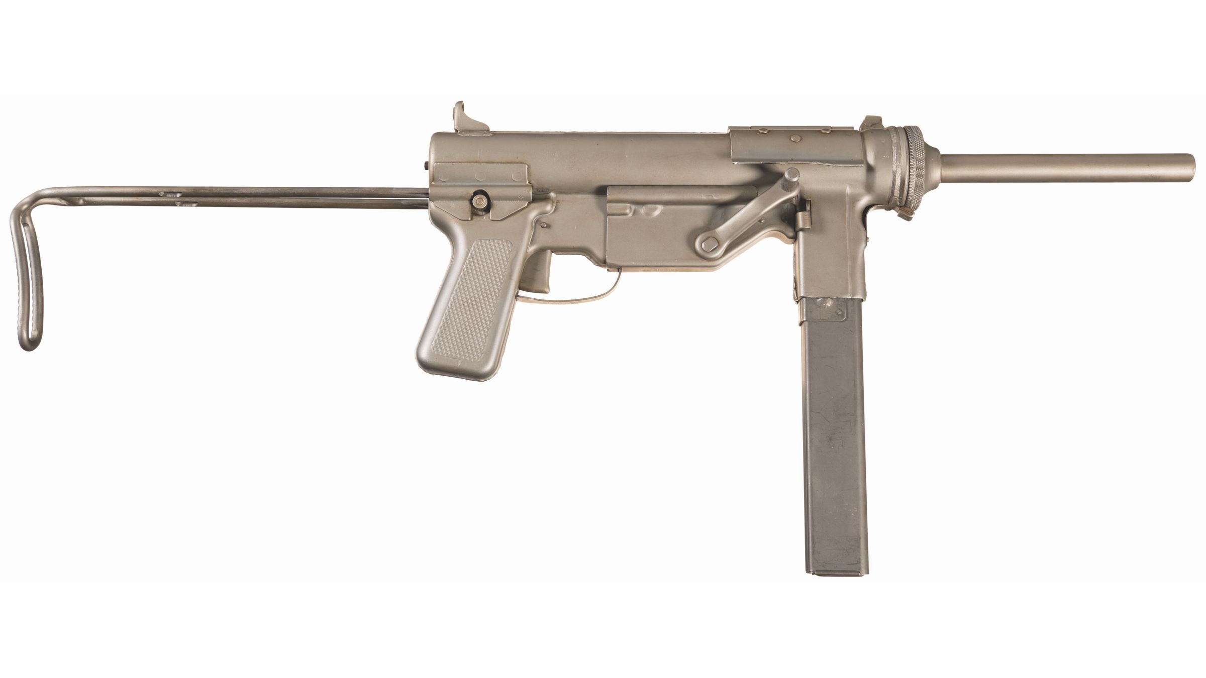 Guide Lamp M3 Submachine Gun with Magazines | Rock Island Auction