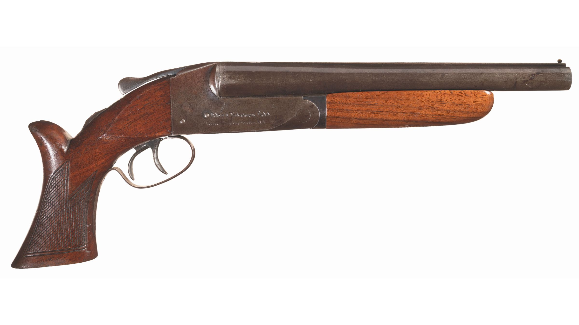 Ithaca Auto & Burglar Model A Smoothbore Pistol, NFA AOW C&R | Rock ...