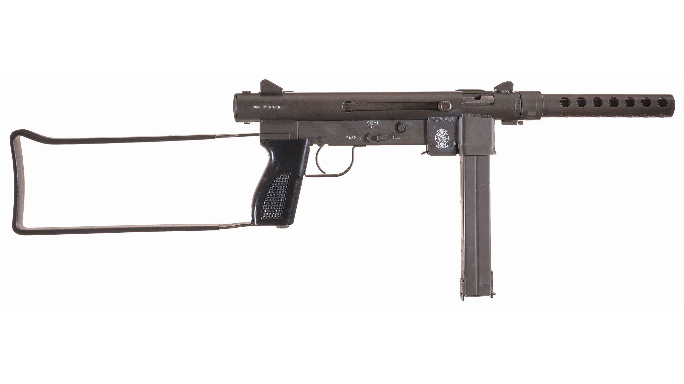 S&W Model 76, Registered Transferrable Submachine Gun | Rock Island Auction