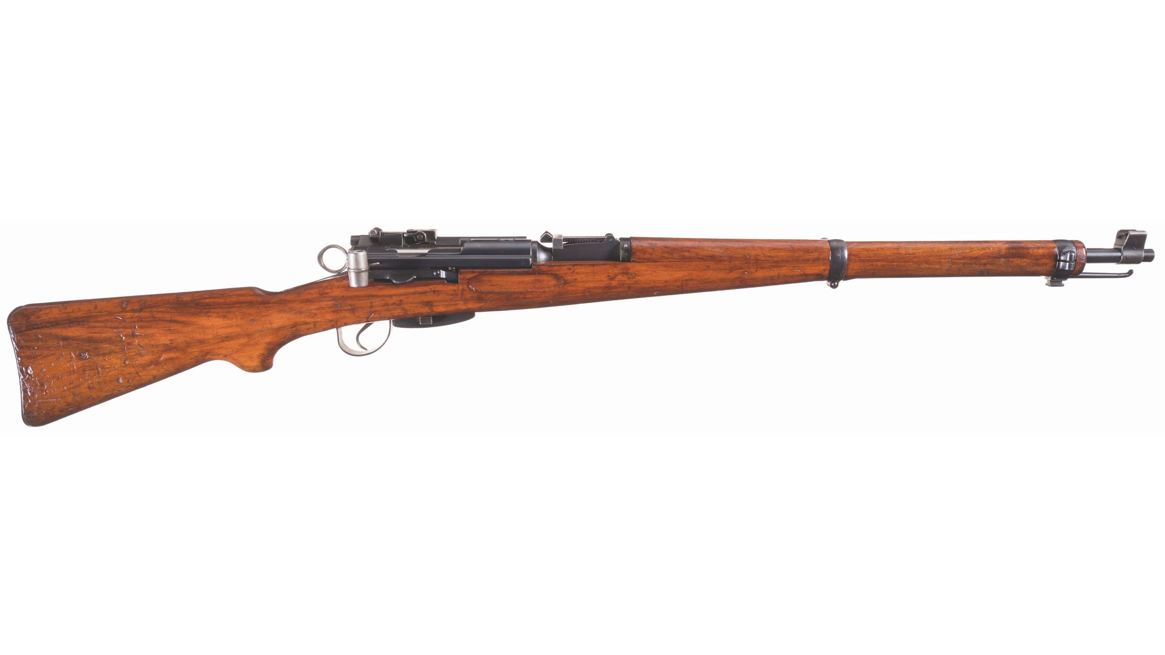 Swiss ZfK31/42 Straight Pull Bolt Action Sniper Rifle with Scope | Rock ...