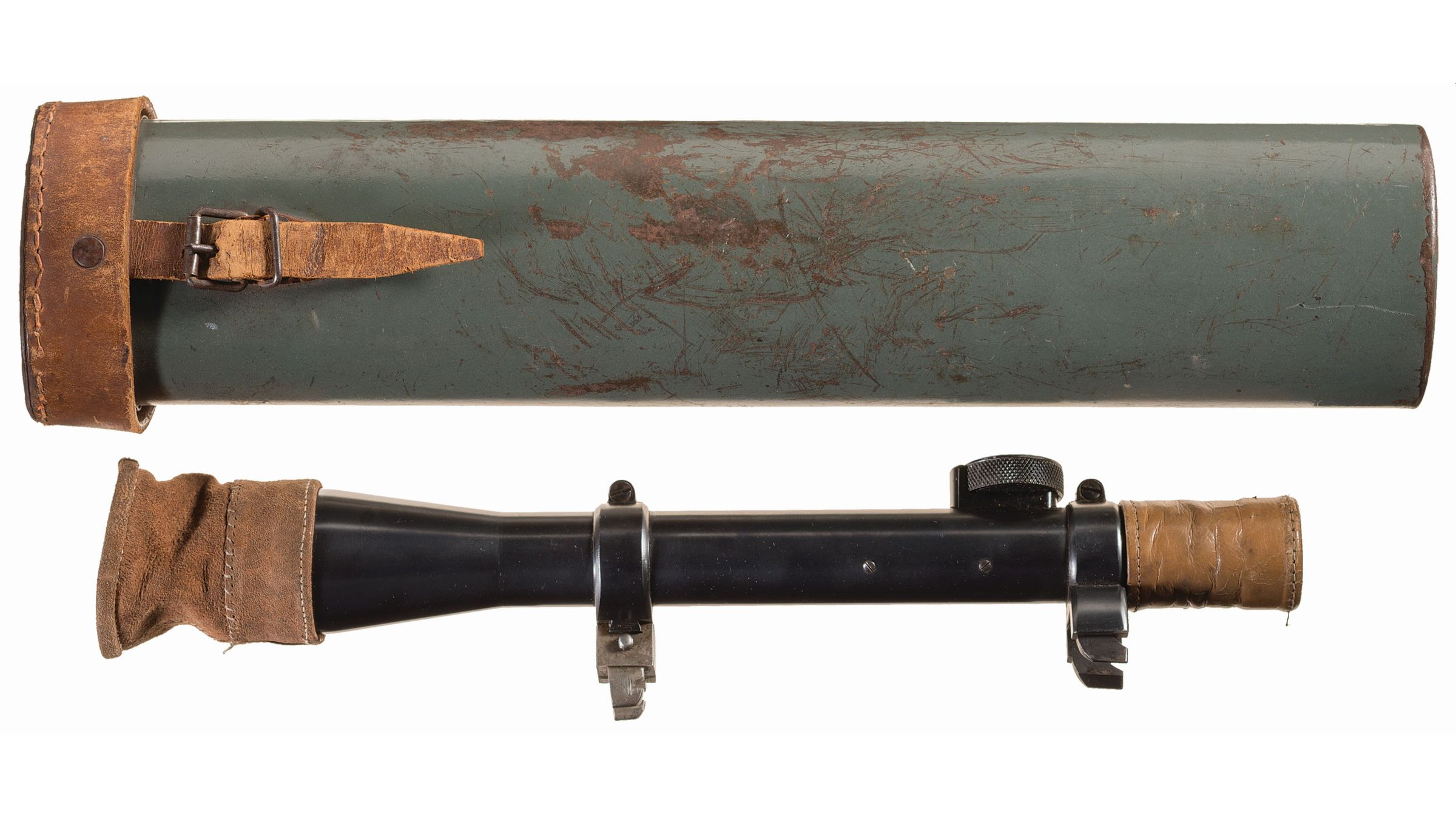 WWI Busch Visar 2.75x Sniper Scope with Matching Case | Rock Island Auction
