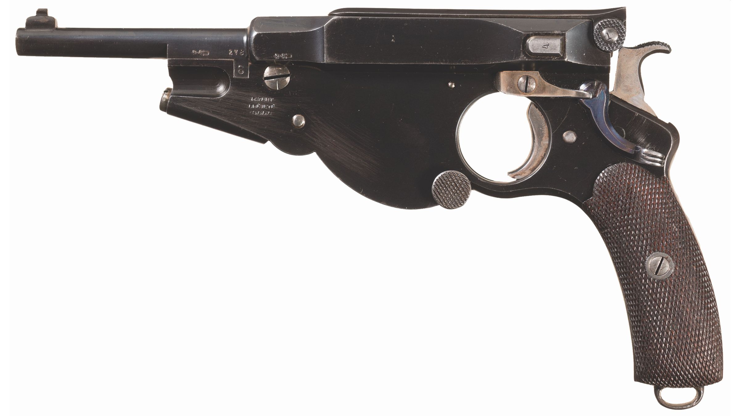 Bergmann Model 1896 Number 3 Semi-Automatic Pistol | Rock Island Auction