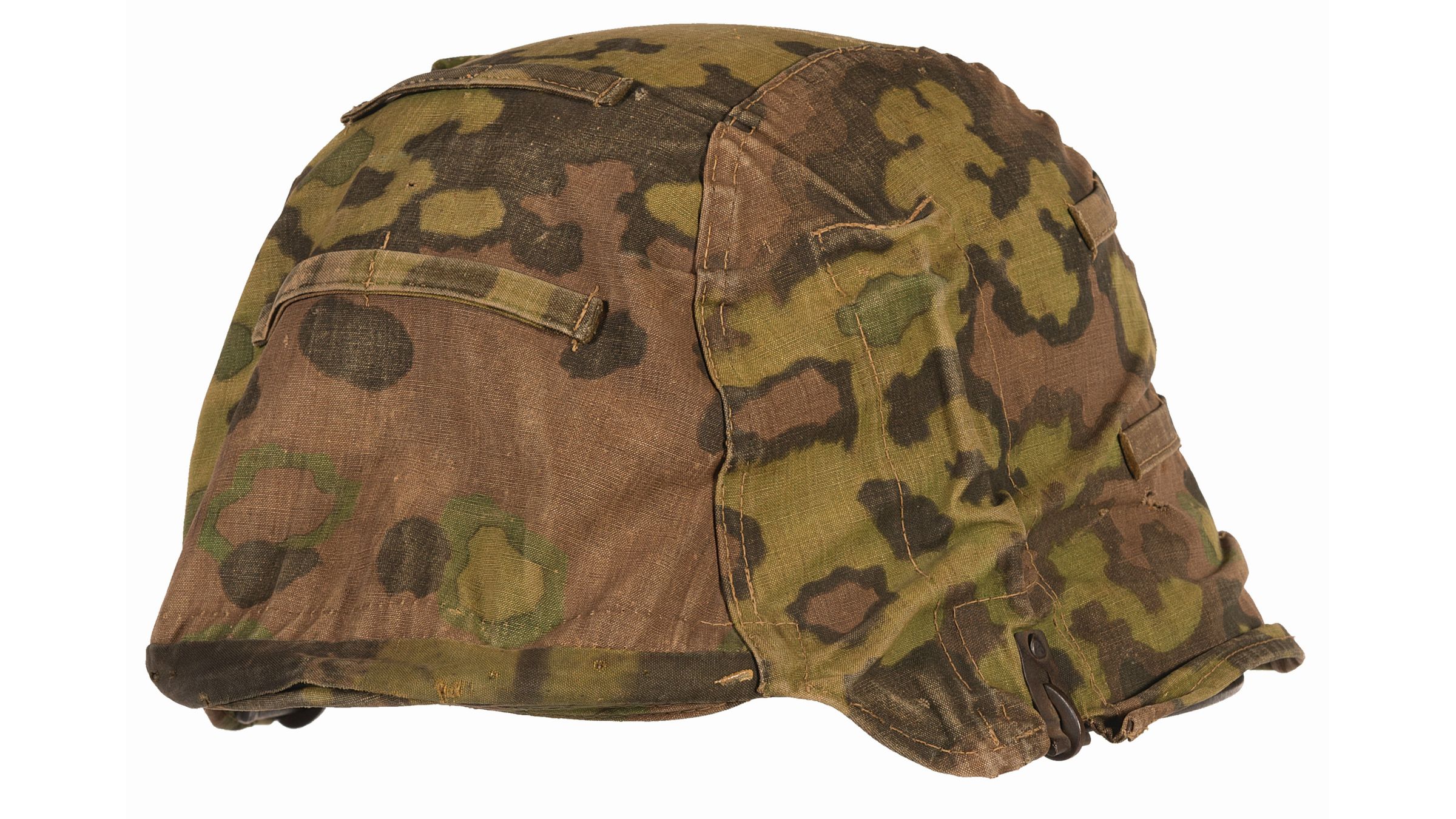 Waffen-SS Camouflage Helmet Cover in "Oak Leaf" Pattern | Rock Island ...