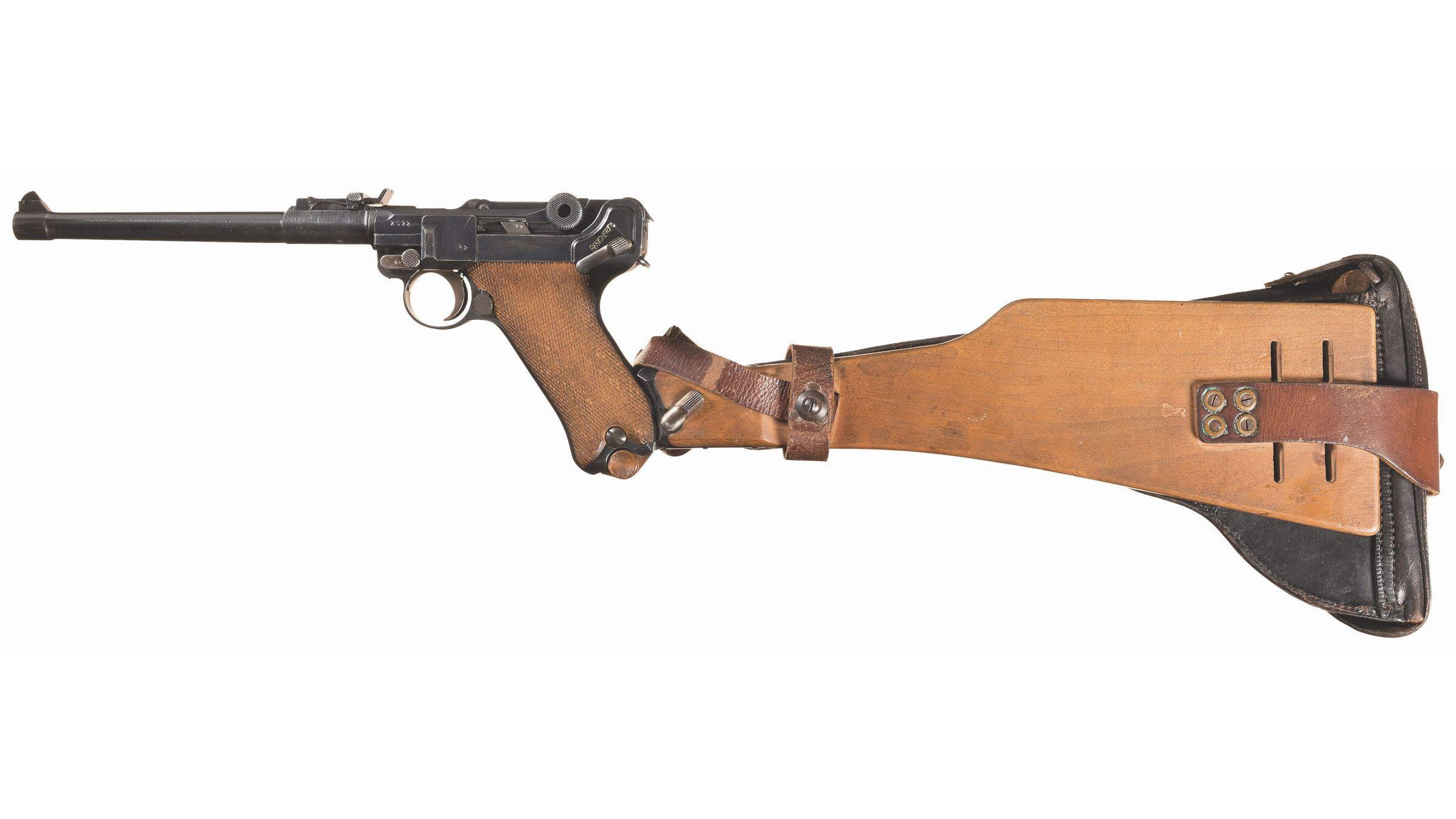 DWM Artillery Luger Semi-Automatic Pistol with Matching Stock | Rock ...