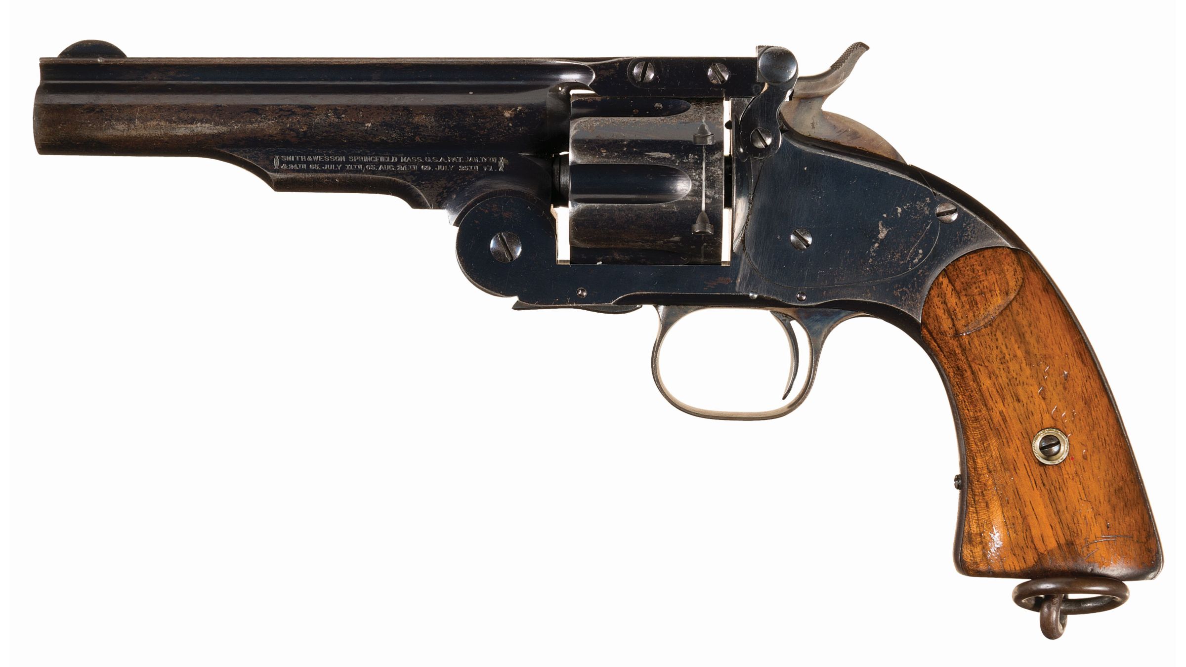 U.S. Wells Fargo Smith & Wesson 2nd Model Schofield Revolver | Rock ...