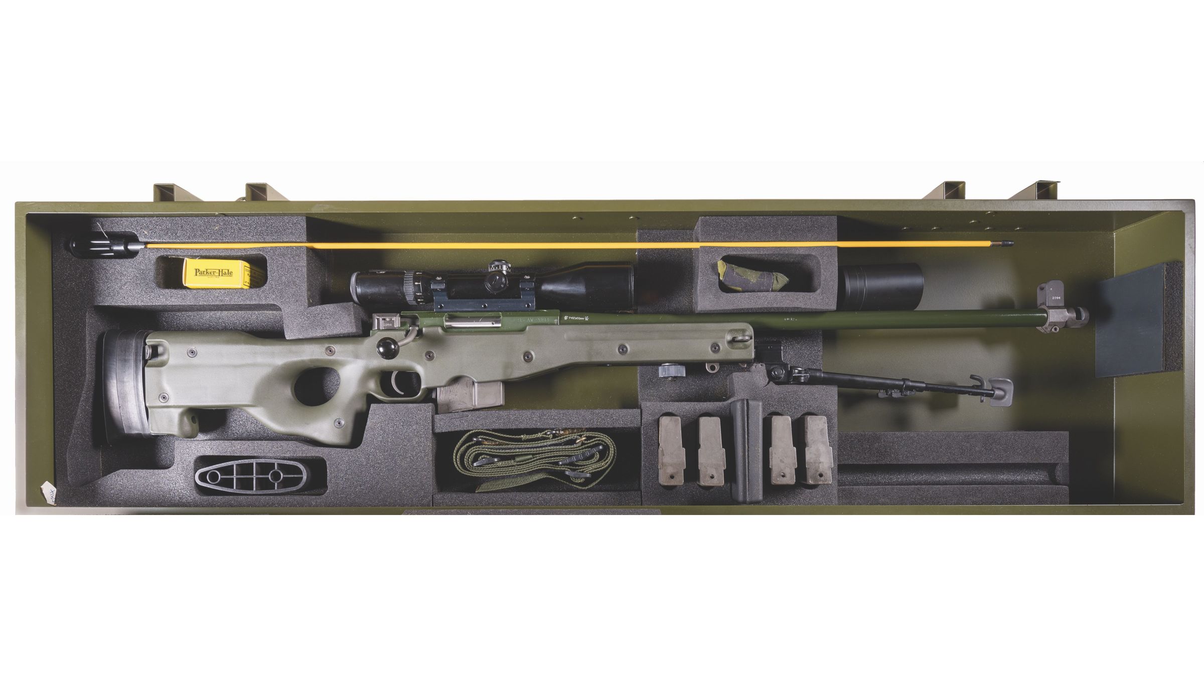 Accuracy International AW308 Bolt Action Sniper Rifle with Scope | Rock ...