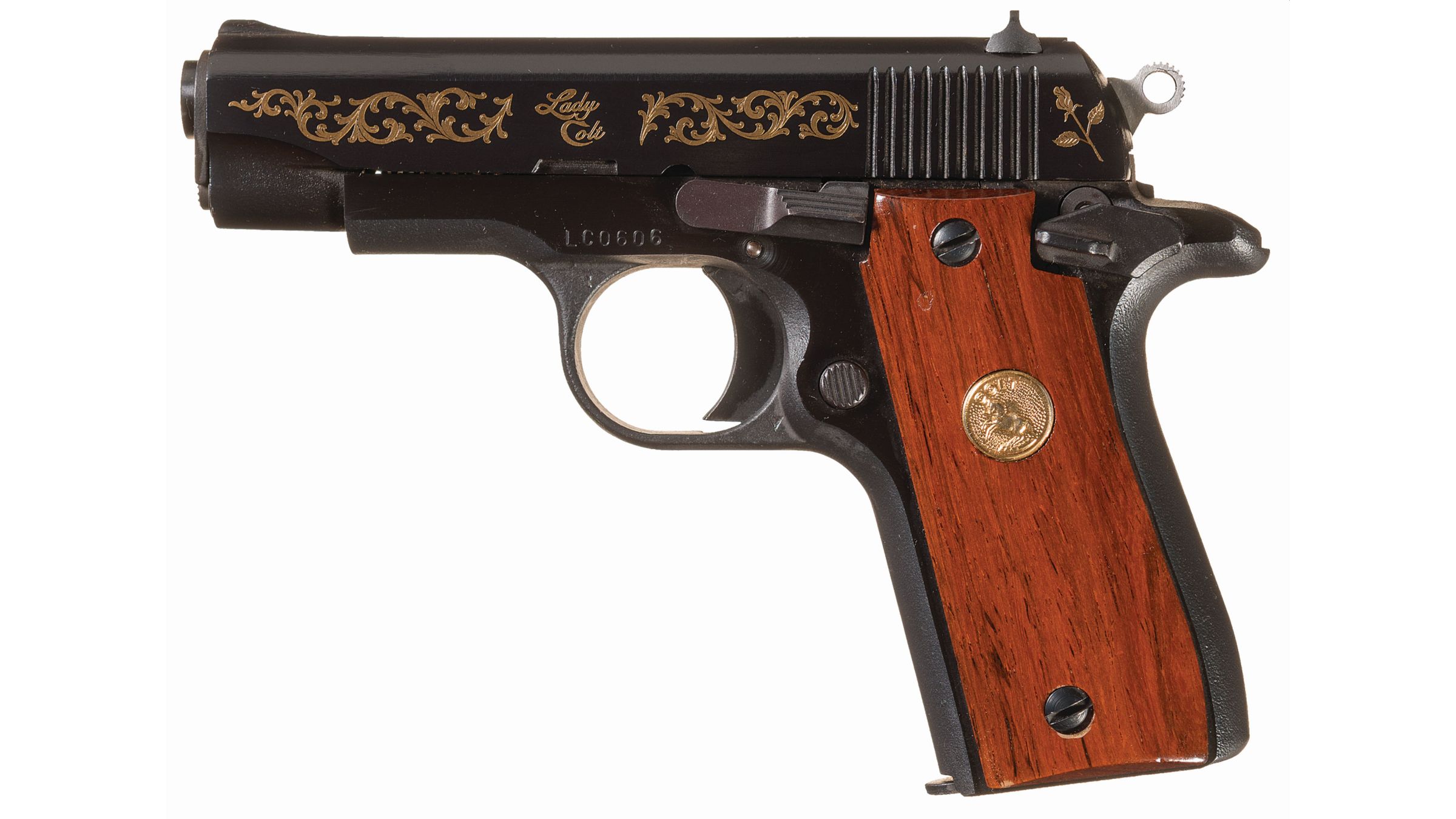 Factory Archives Colt Lady Colt Pistol with Factory Letter | Rock ...