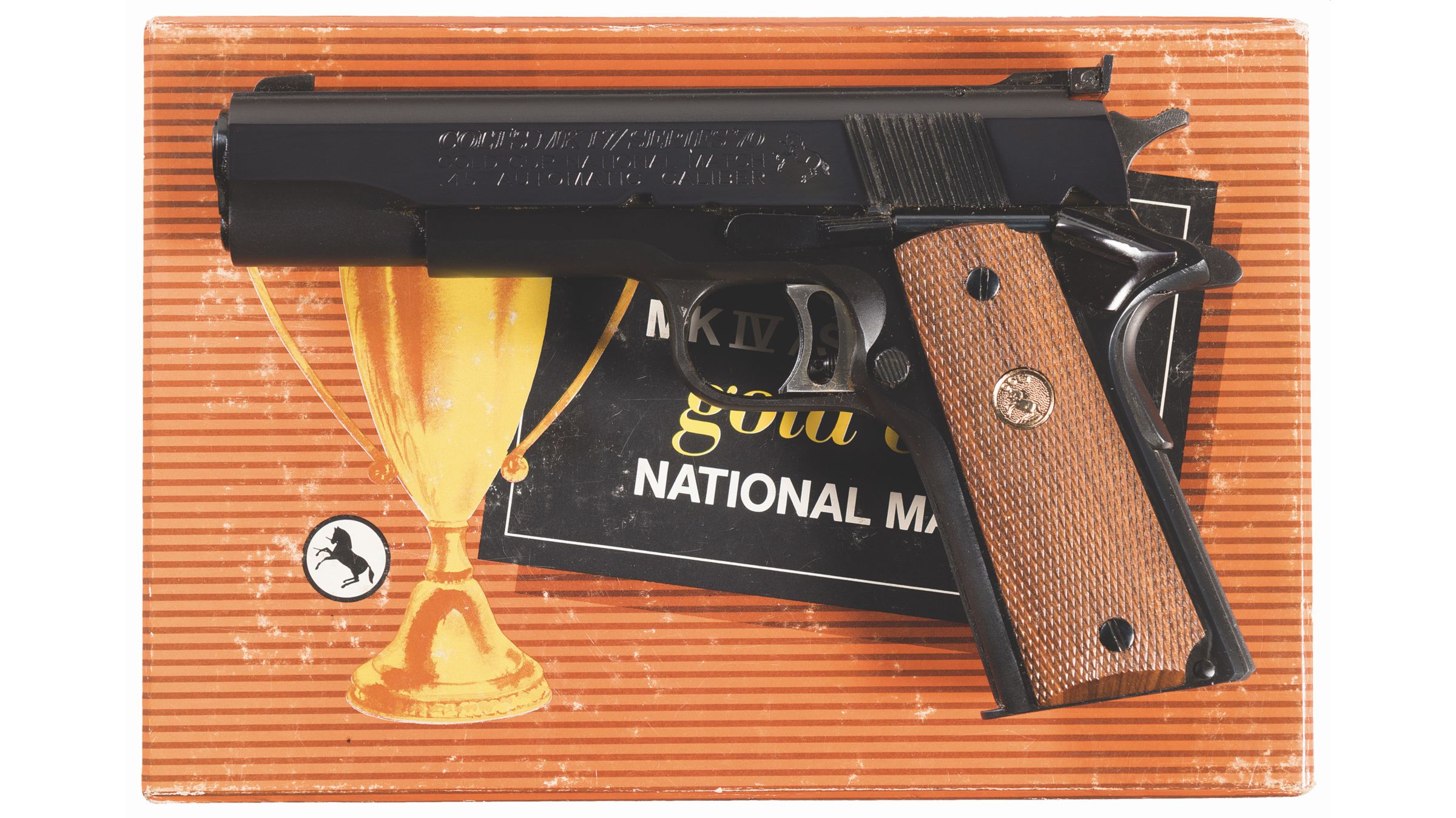 Colt Mk IV Series 70 Gold Cup National Match Pistol with Box | Rock Island Auction