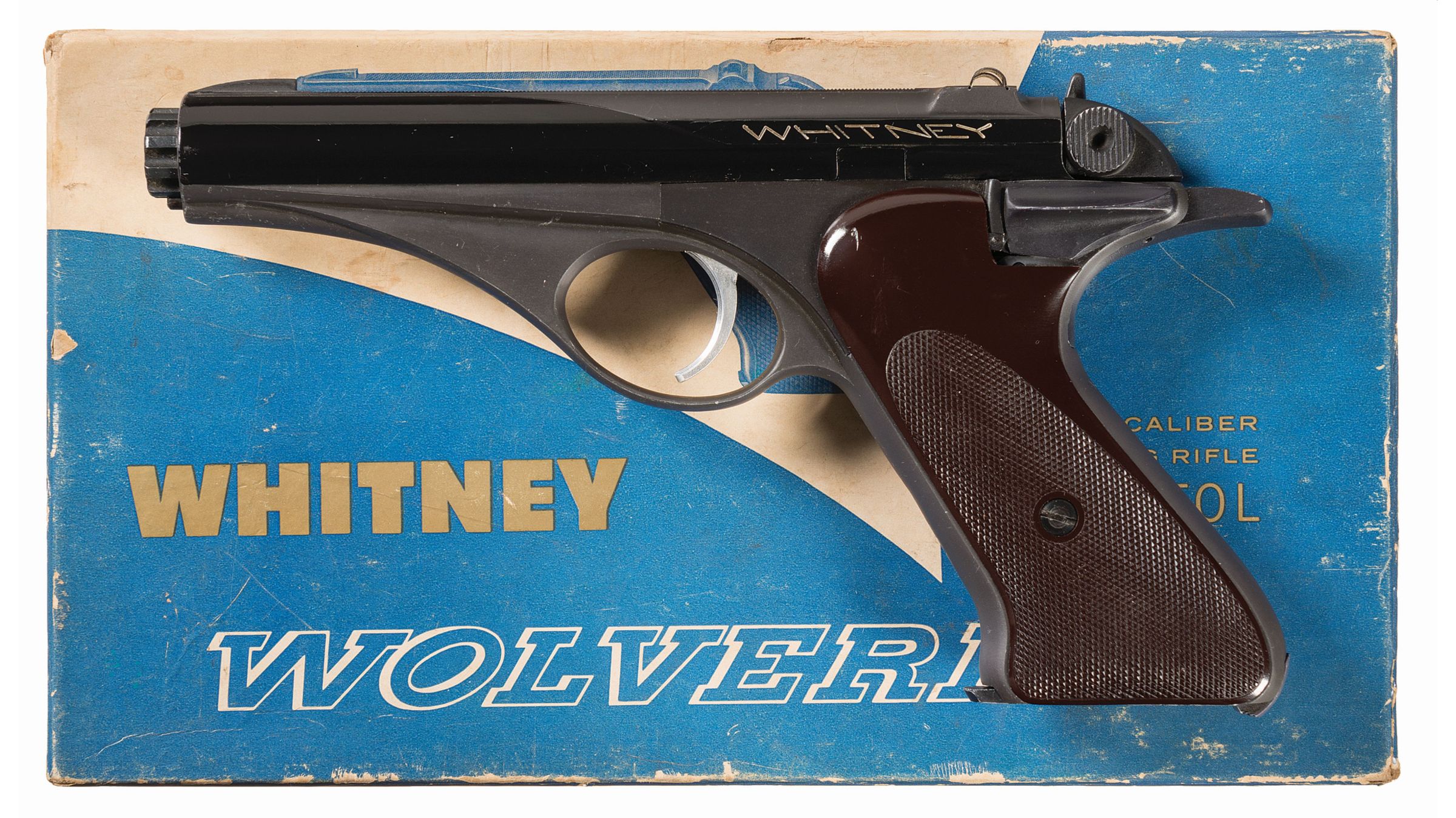 Whitney Wolverine Semi-Automatic Pistol with Box | Rock Island Auction