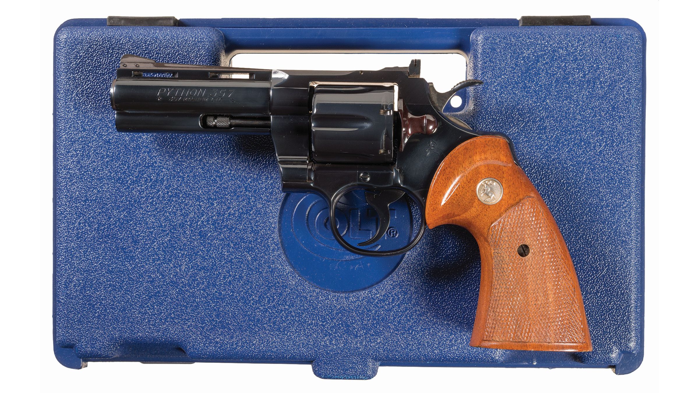 Colt Python Double Action Revolver with Factory Hard Case | Rock Island ...