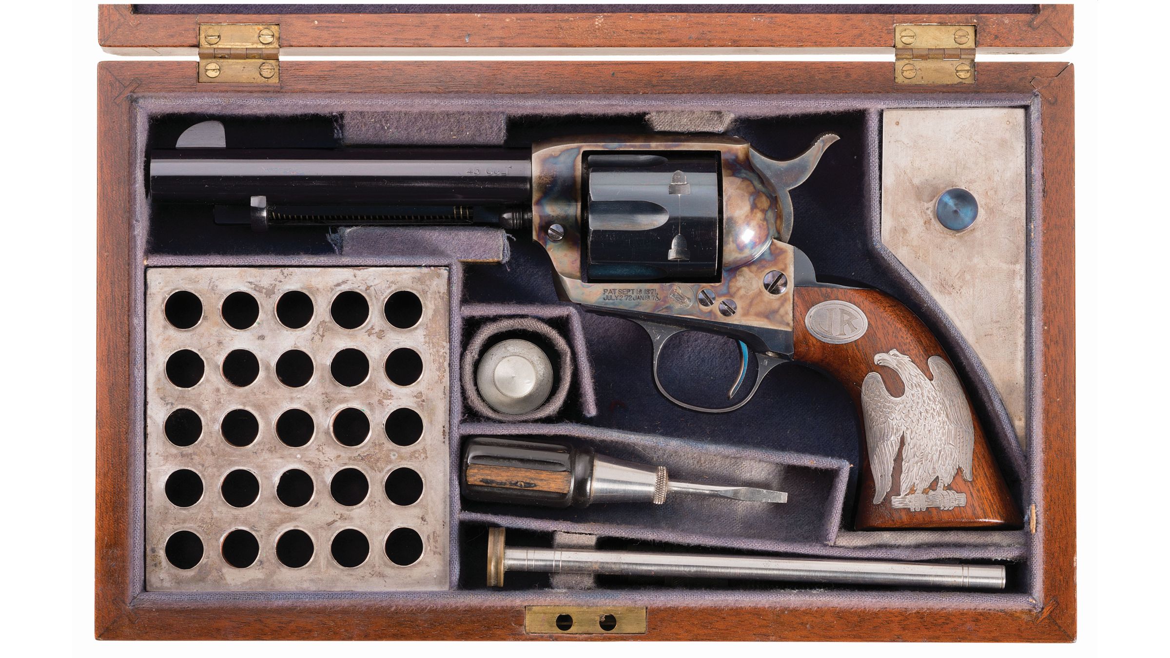 Presentation Cased Pre-War Colt SAA Revolver | Rock Island Auction