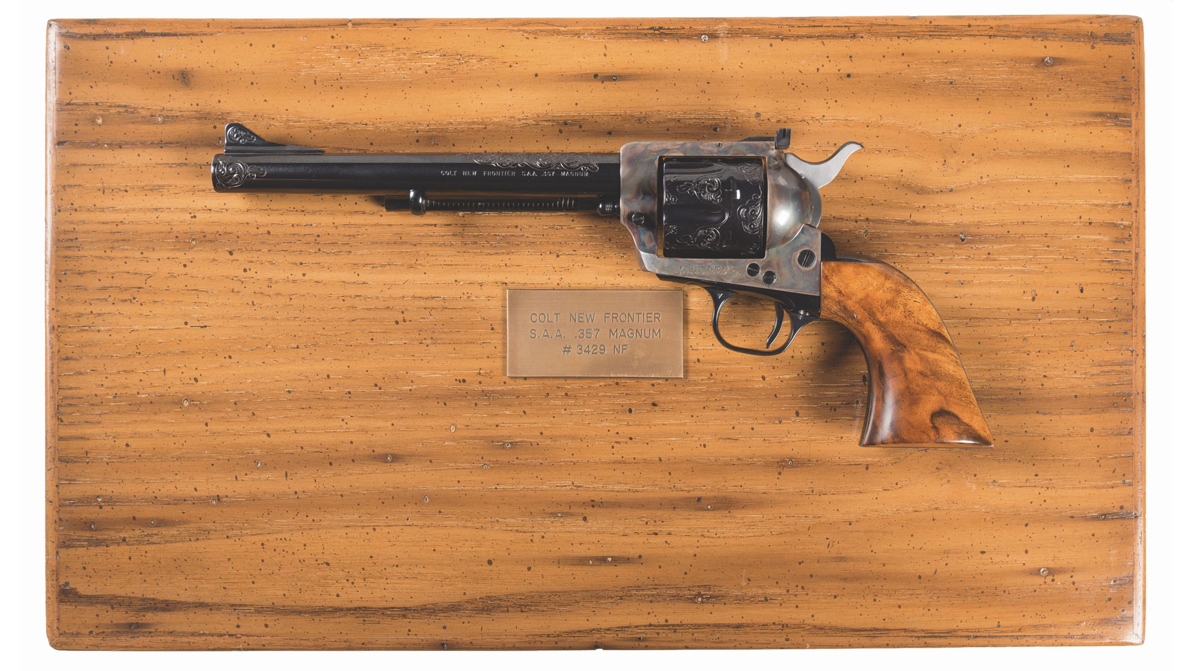 Mains Engraved Colt 2nd Generation New Frontier SAA Revolver | Rock ...