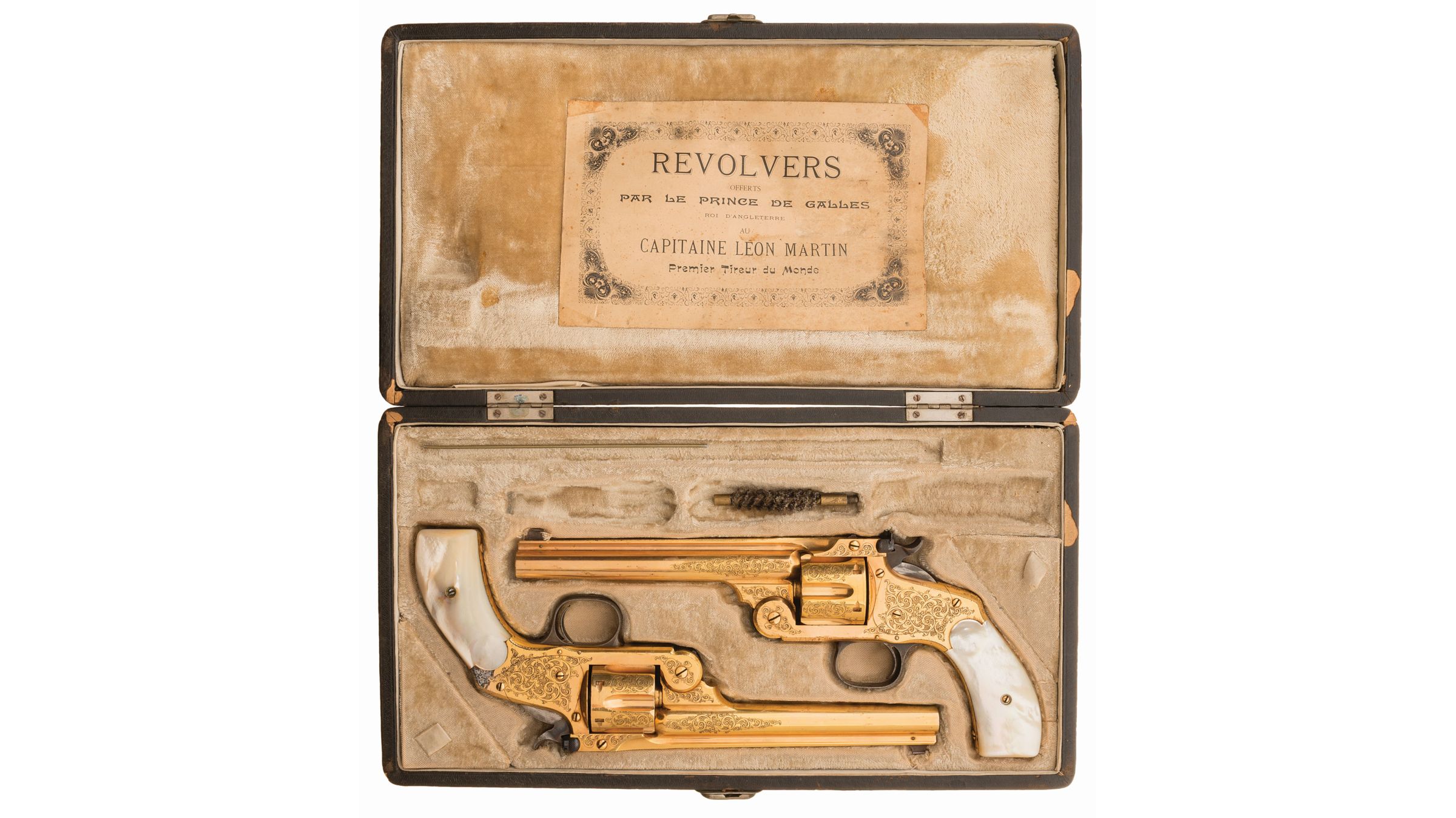 Presented Pair of Factory Engraved S&W New Model No. 3 Revolvers | Rock ...