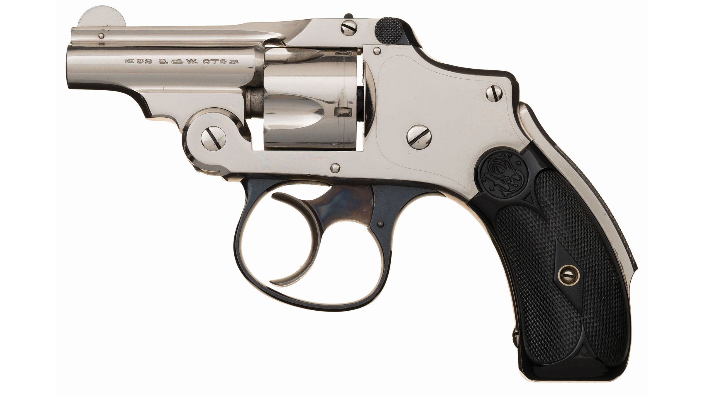 Smith & Wesson .32 Safety Hammerless Bicycle Revolver | Rock Island Auction