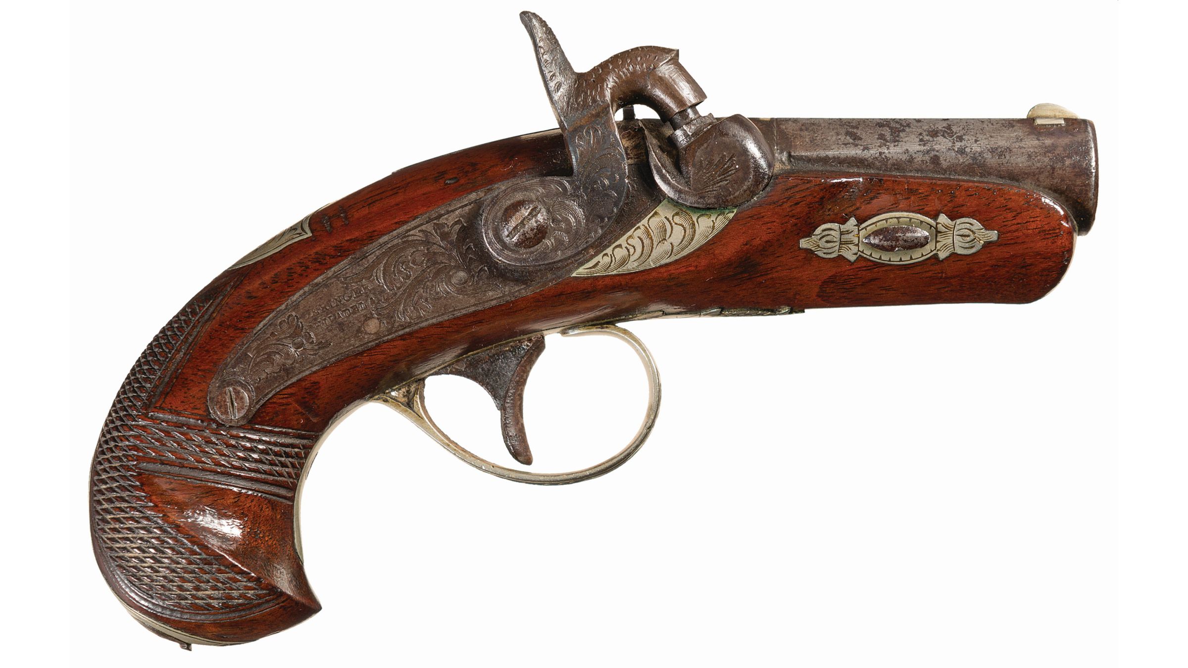 San Francisco Retailer Marked Henry Deringer Pocket Pistol | Rock ...