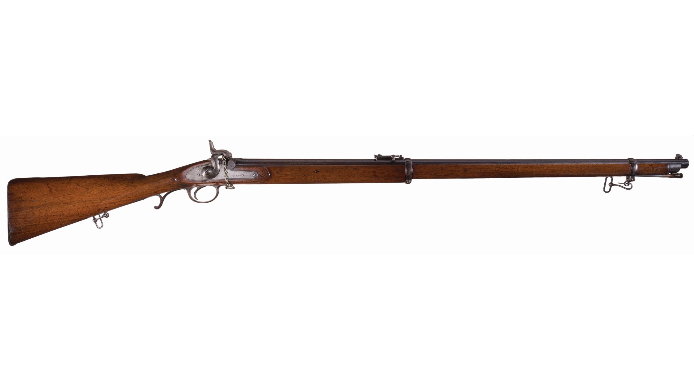 Lancaster Two-Band Volunteer Style Percussion Rifle | Rock Island Auction