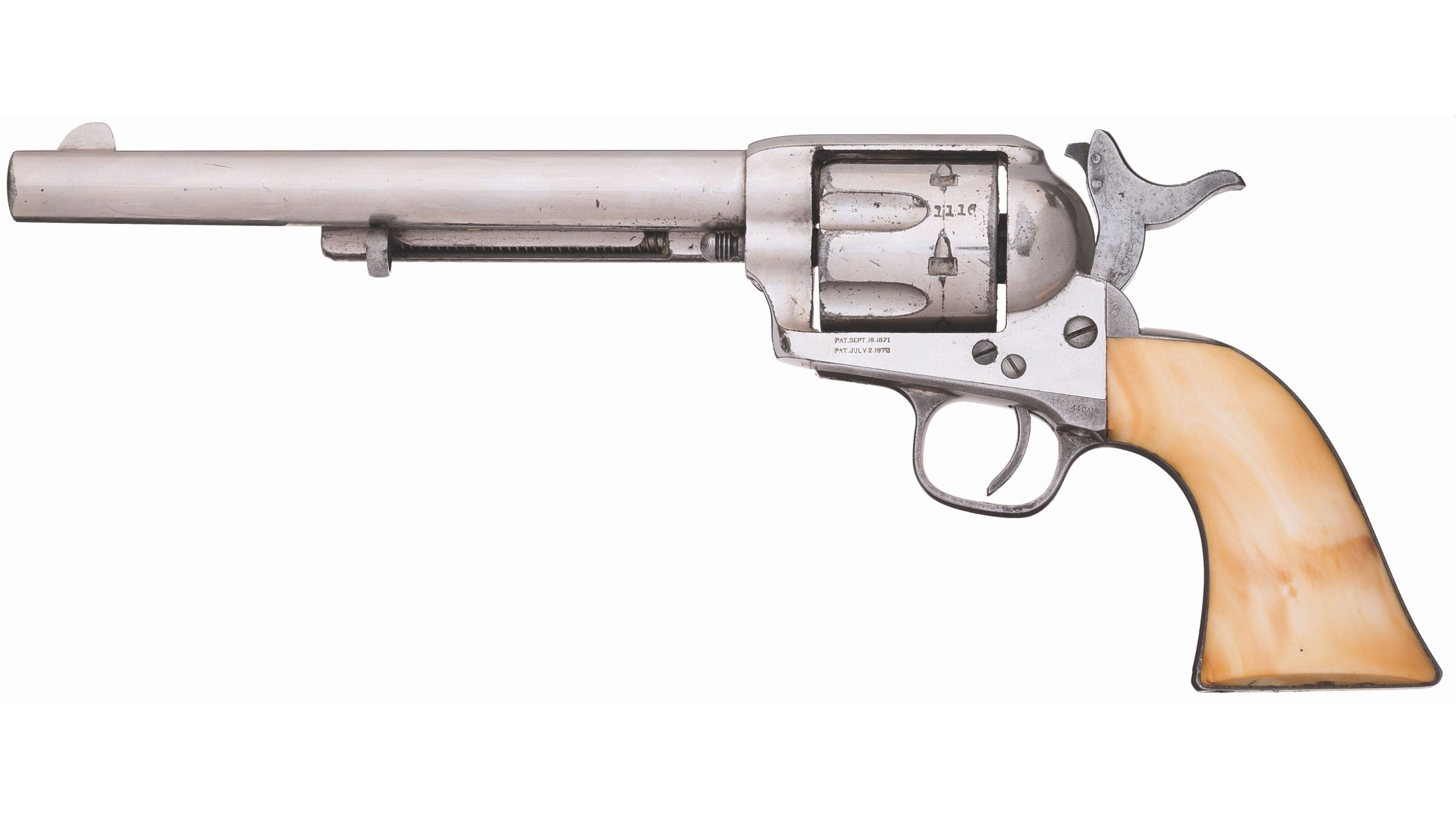 Colt Black Powder Single Action Army .44 RF Revolver | Rock Island Auction