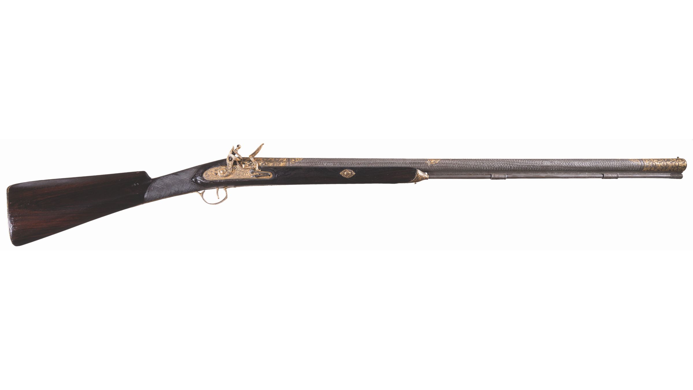 Gilt Ottoman Style Flintlock Half-Stock Rifle | Rock Island Auction