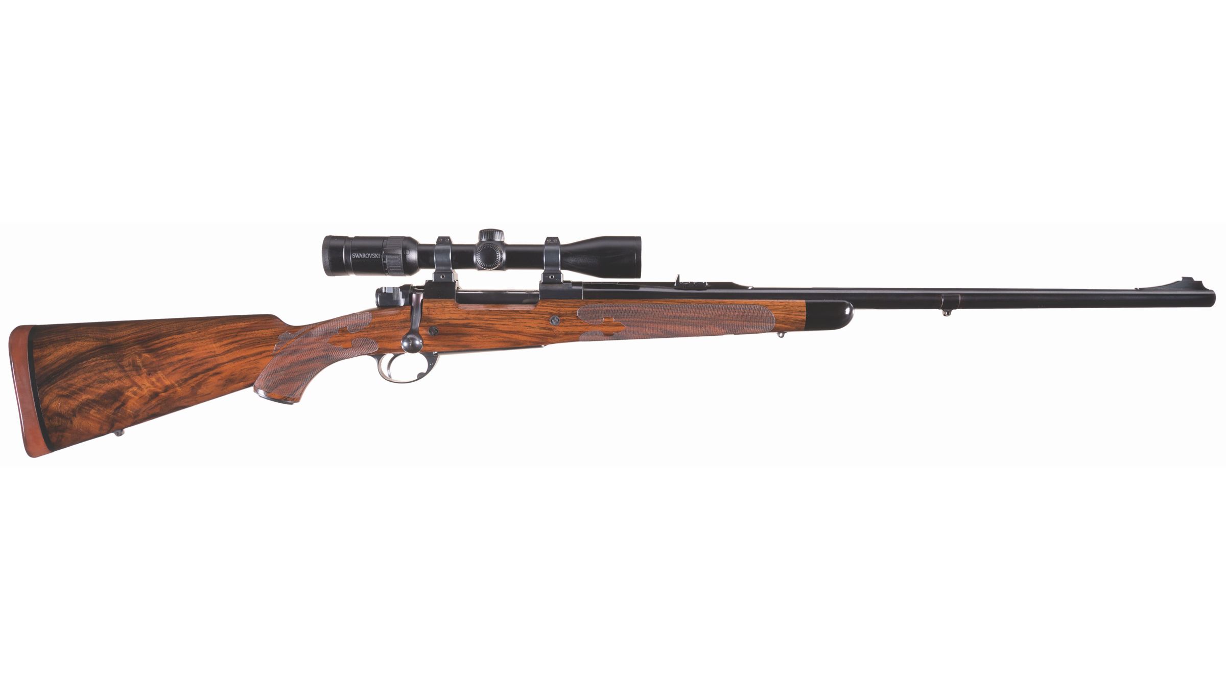 J. P. Smithson Mauser Bolt Action Sporting Rifle with Scope | Rock ...