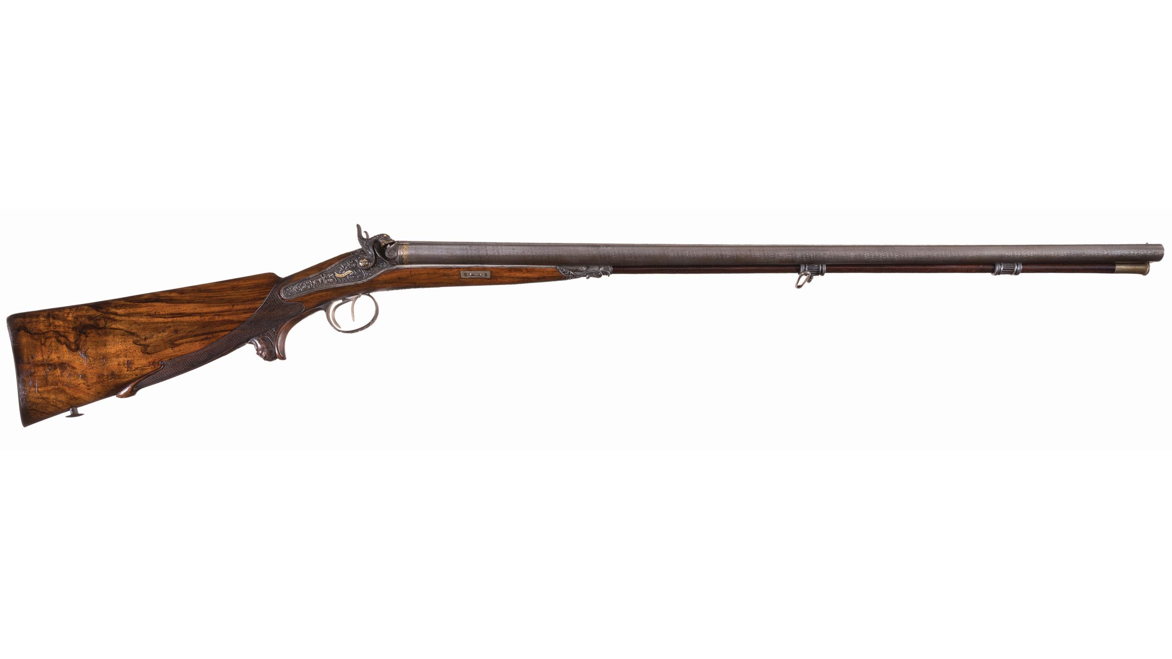Austrian 15 Gauge Double Barrel Percussion Shotgun | Rock Island Auction