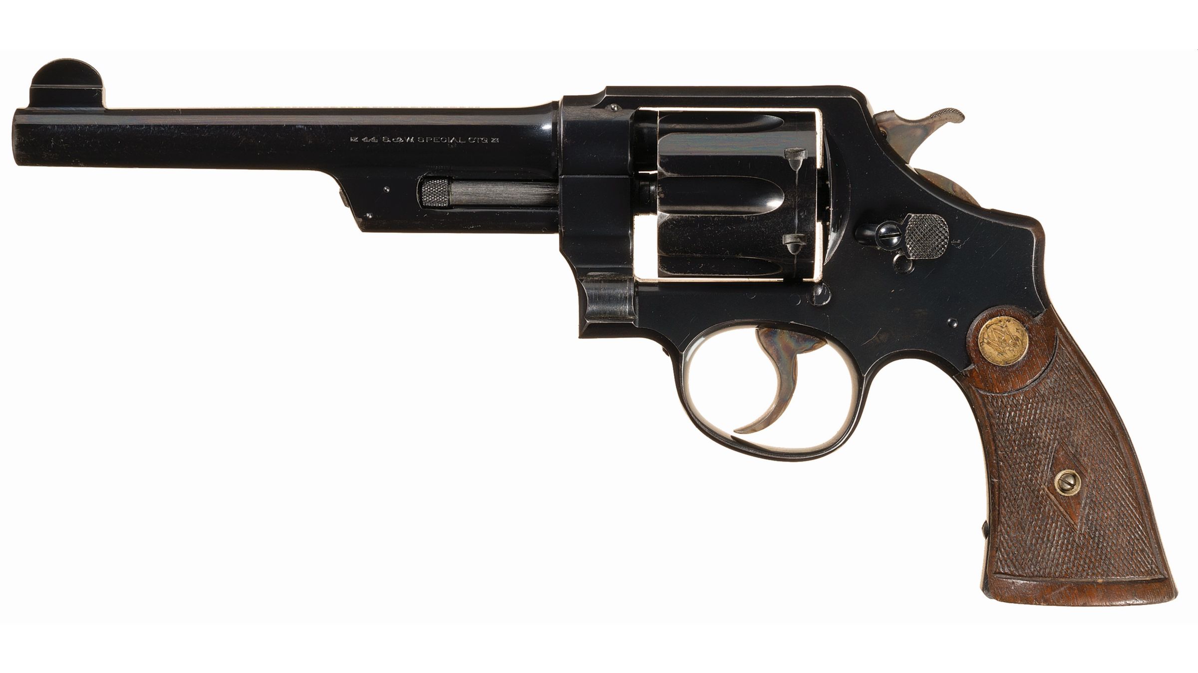 S&W Hand Ejector First Model Triple Lock Revolver | Rock Island Auction