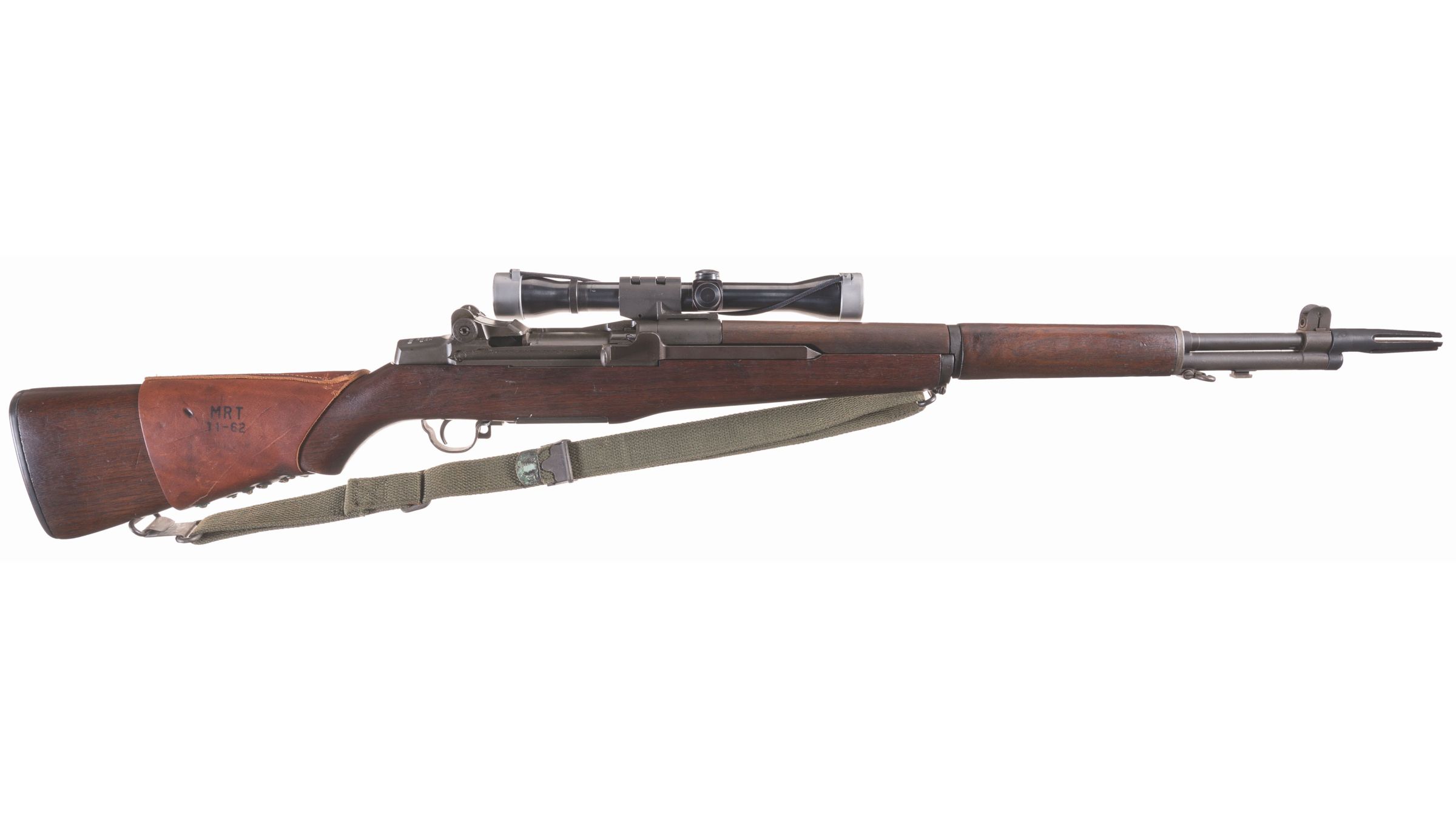 U.S. Springfield M1D Sniper with "1 Inch" Mount & Weaver Scope | Rock ...