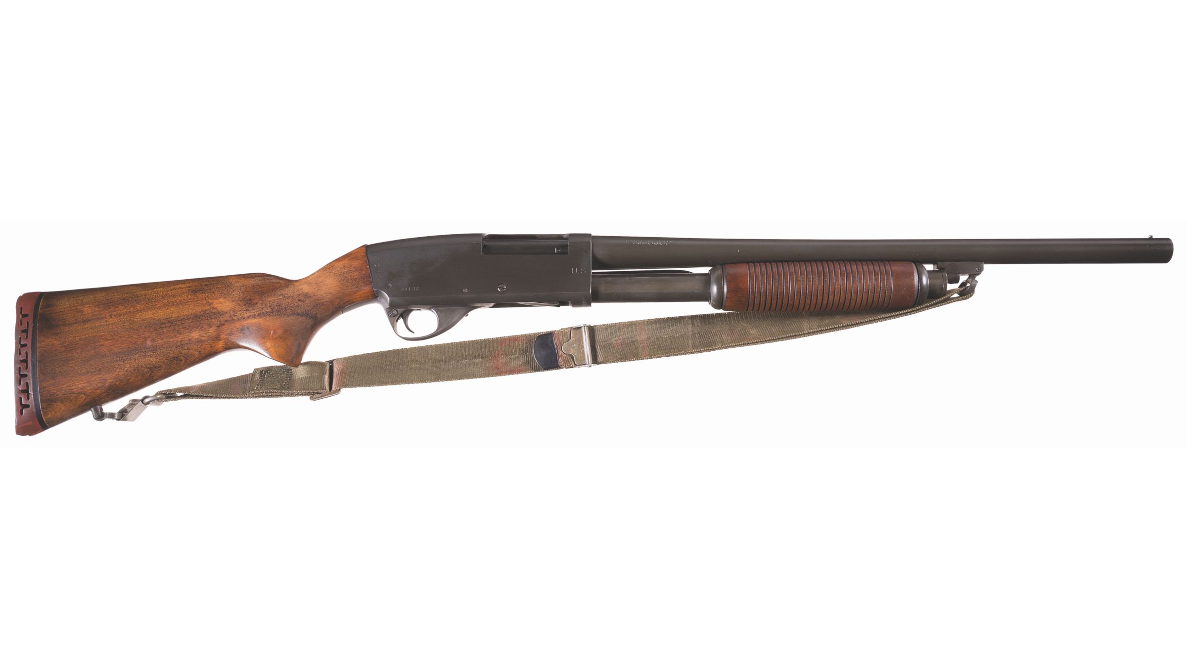 U.S. Marked Stevens Model 77E Riot Slide Action Shotgun | Rock Island ...