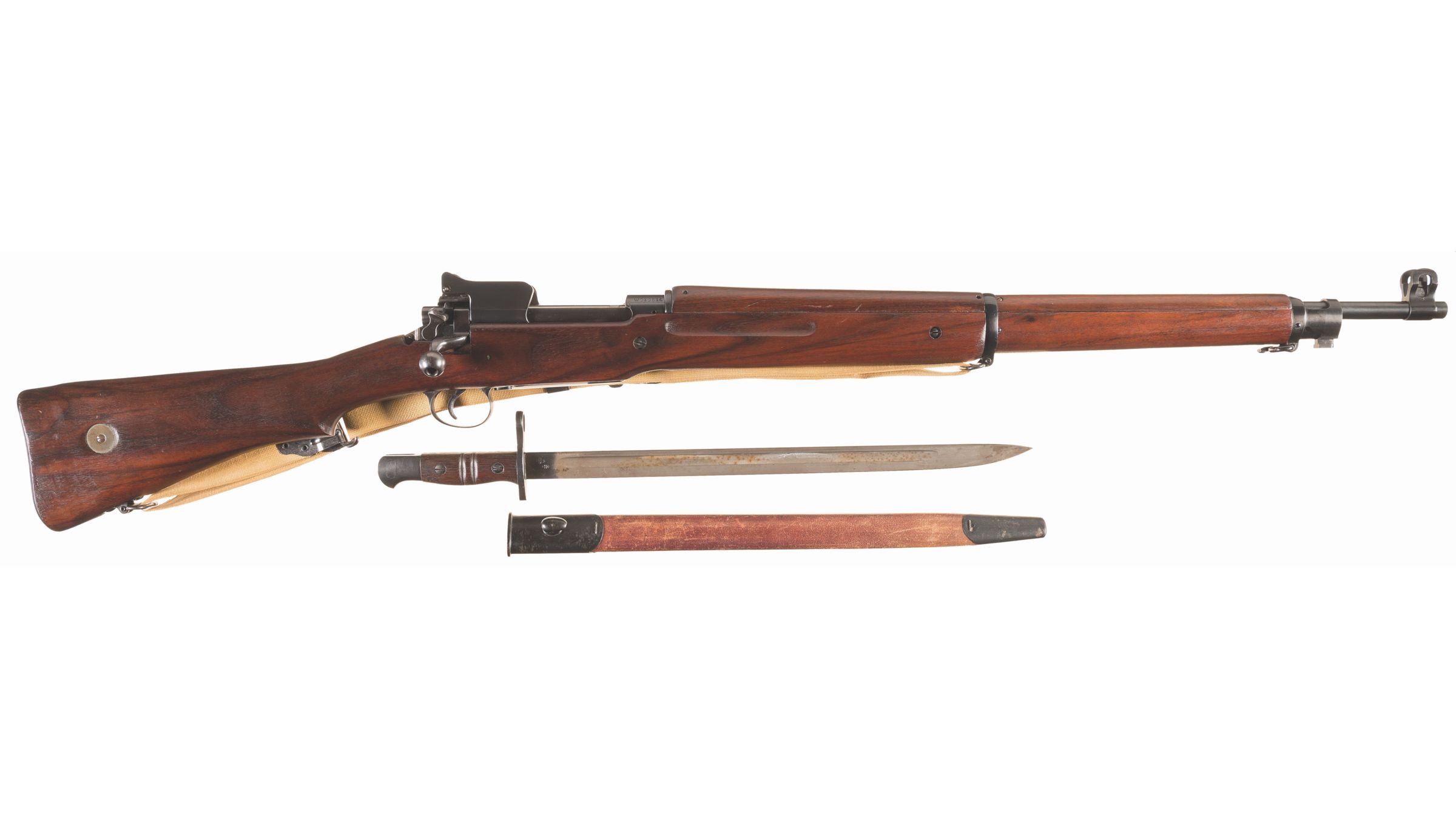 Winchester Pattern 14 Bolt Action Rifle with Bayonet | Rock Island Auction