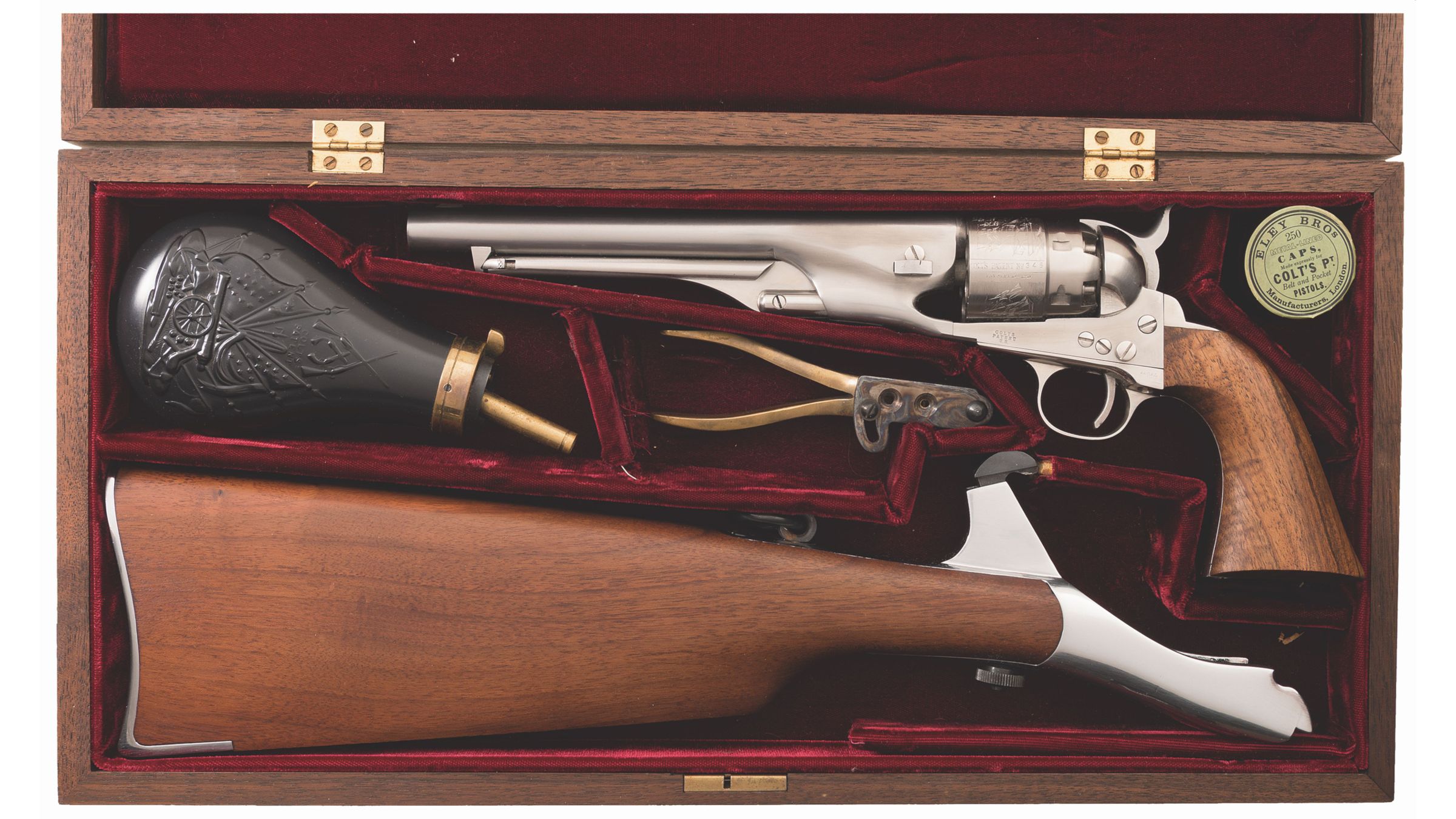 Stainless Colt Blackpowder Series Model 1860 Army Revolver | Rock ...