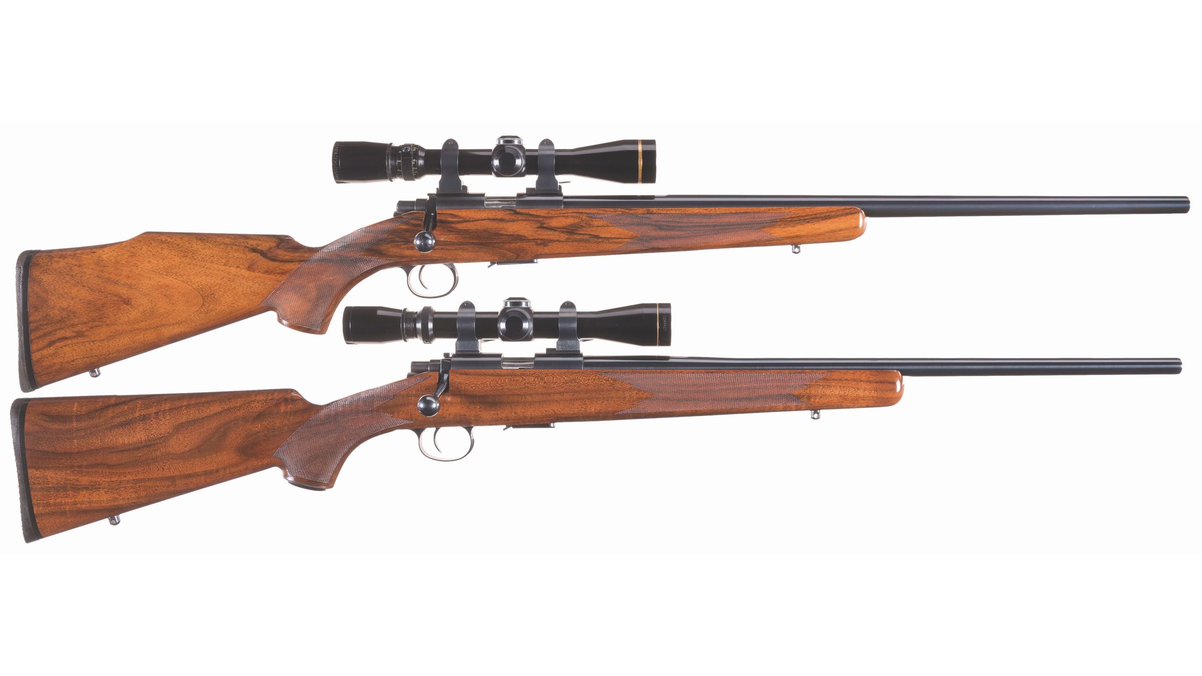Two Cooper Arms Model 36 Bolt Action Rifles with Scopes | Rock Island ...