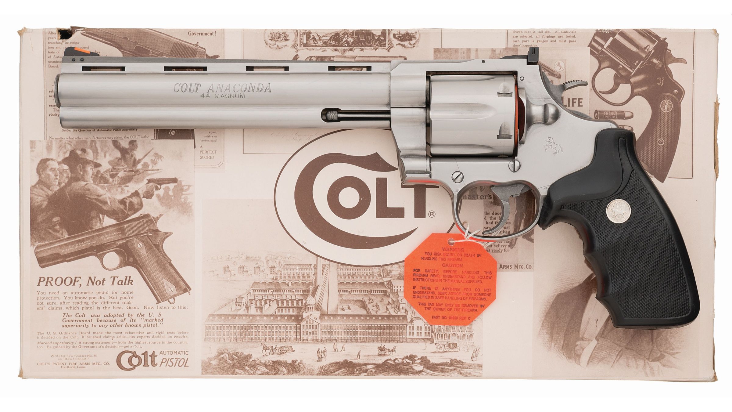 Colt Anaconda Double Action Revolver with Box and Case | Rock Island ...