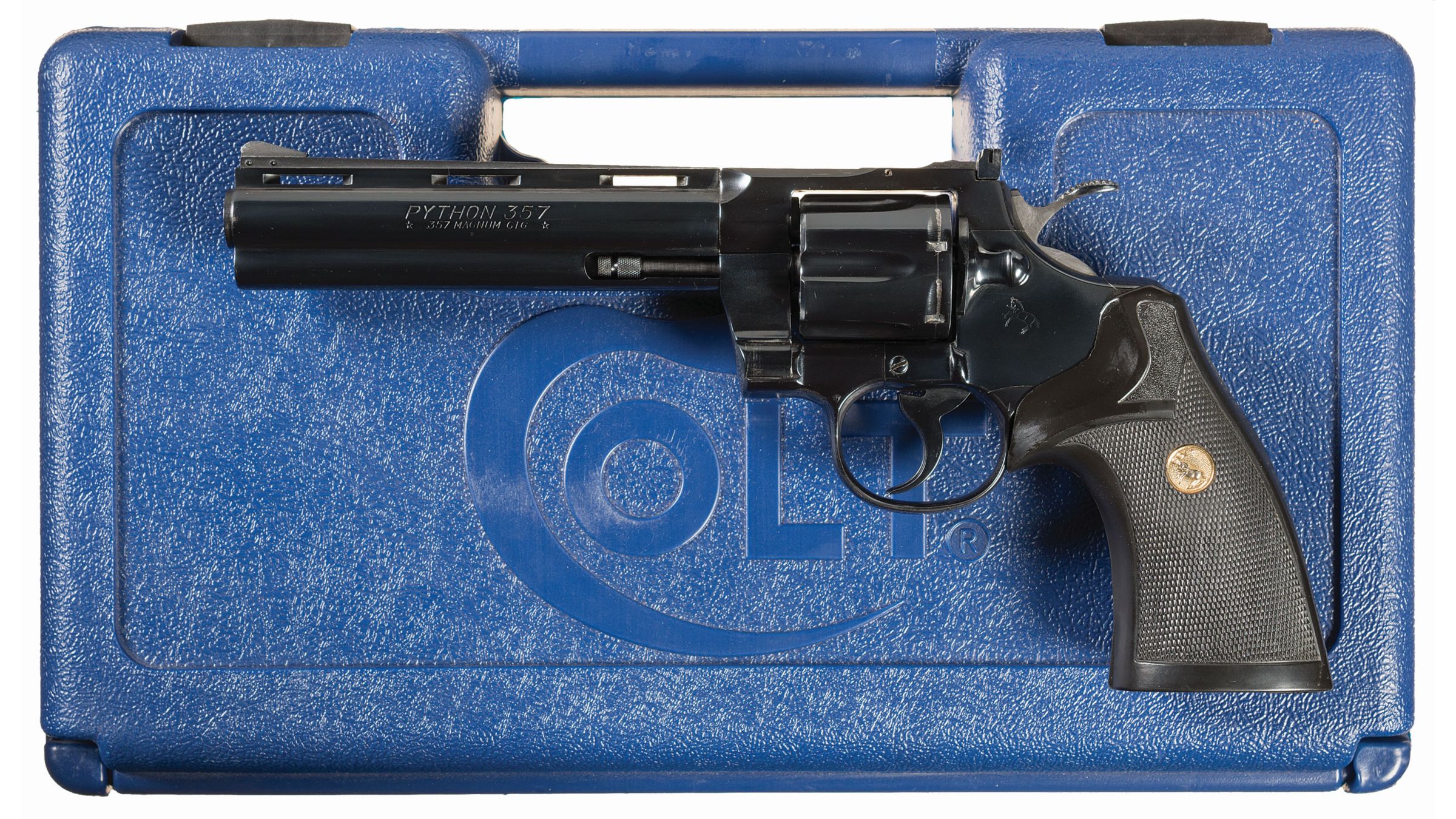 Colt Python Double Action Revolver with Case | Rock Island Auction