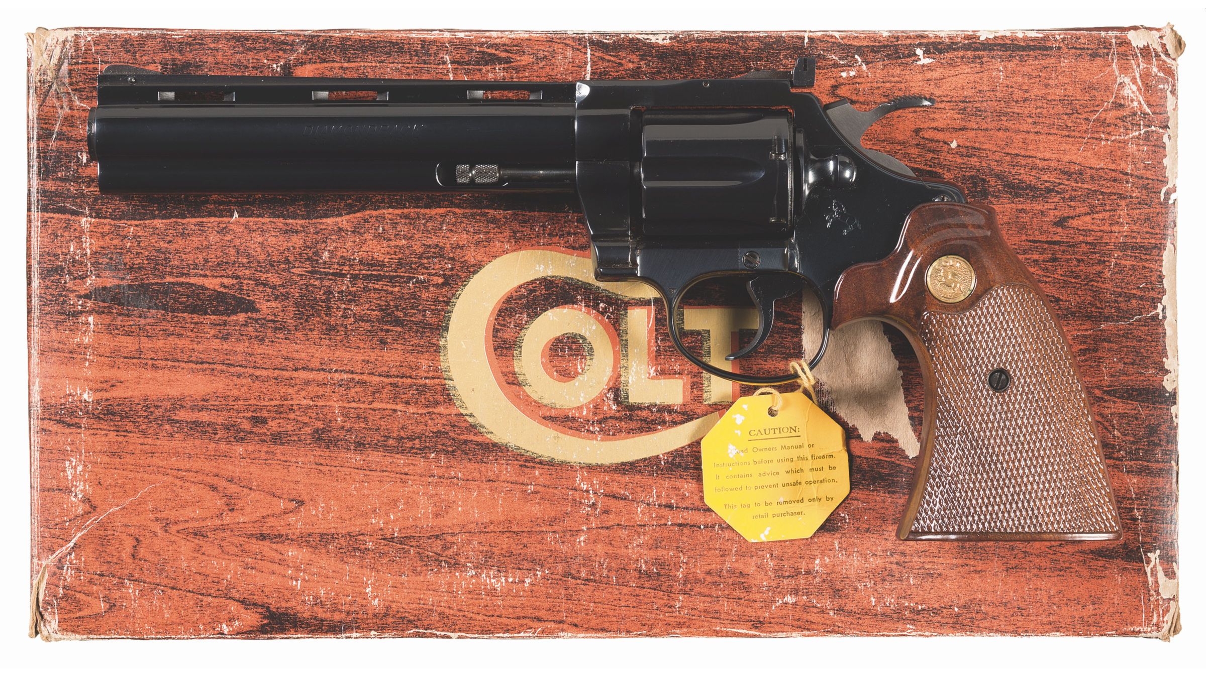 Colt Diamondback Double Action Revolver with Box | Rock Island Auction