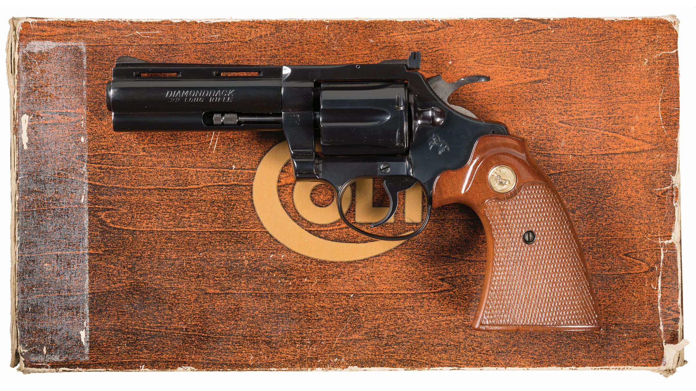 Colt Diamondback Double Action Revolver with Box | Rock Island Auction