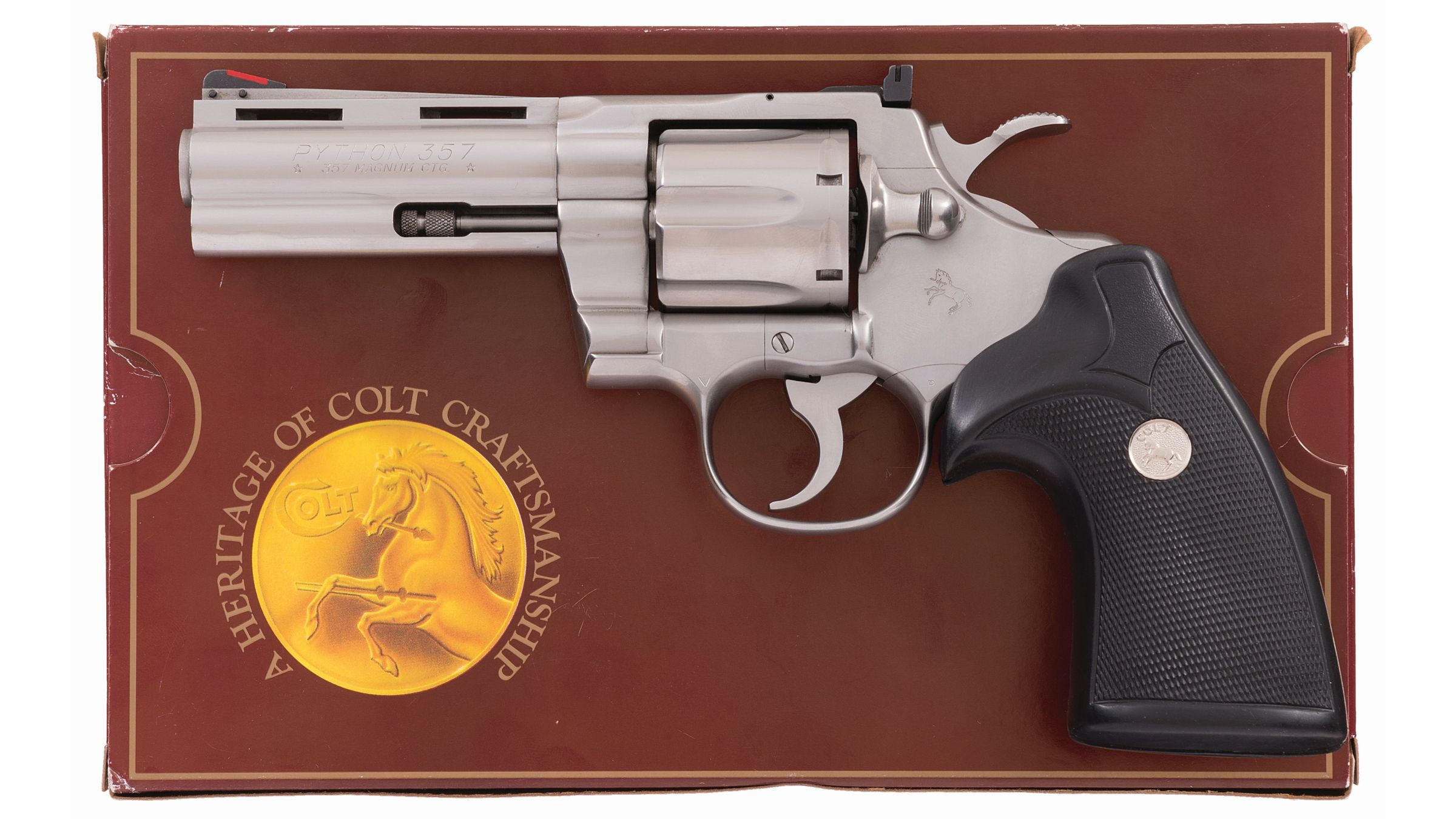 Colt Python Double Action Revolver with Box | Rock Island Auction