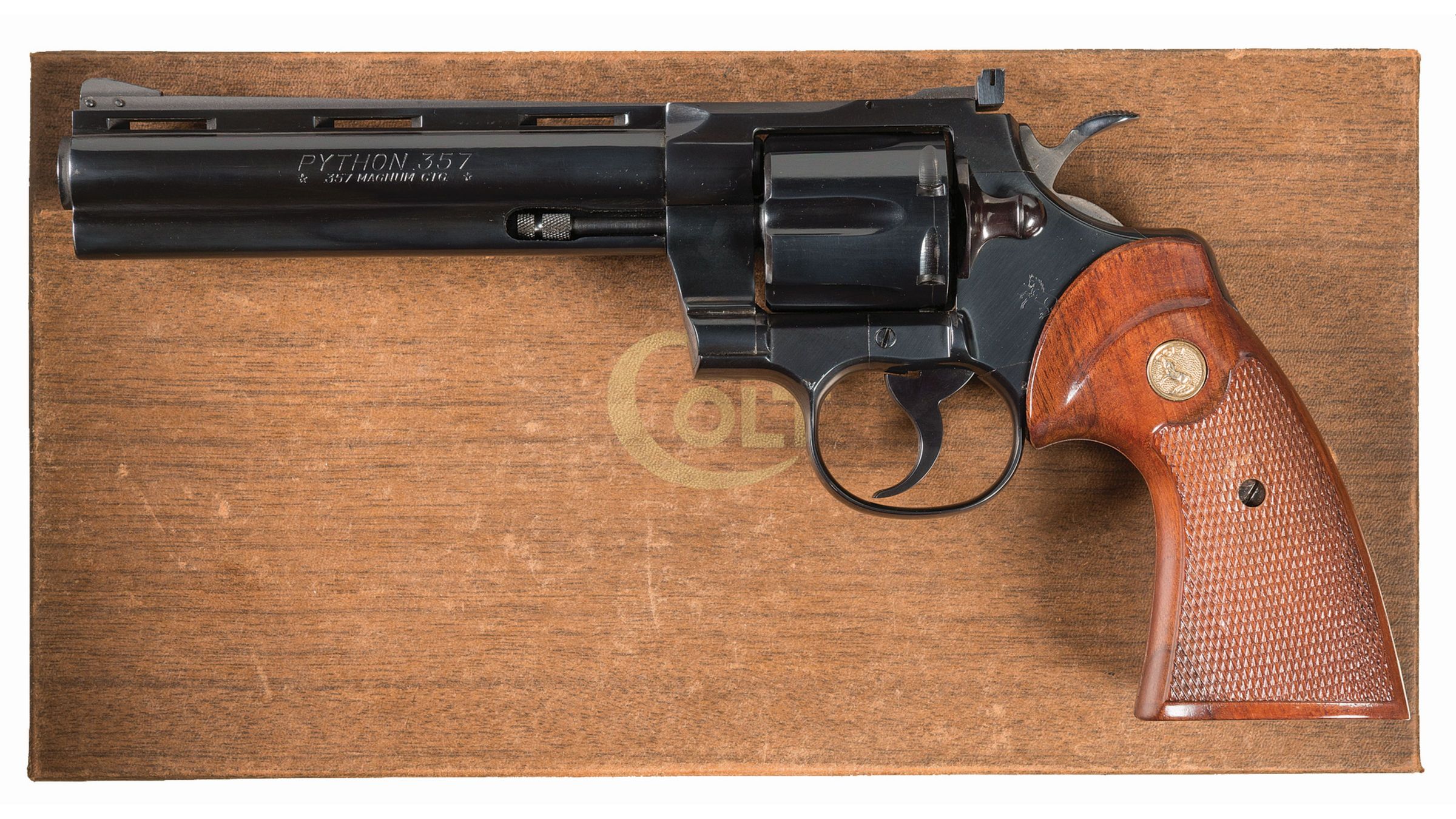 Colt Python Double Action Revolver with Box | Rock Island Auction