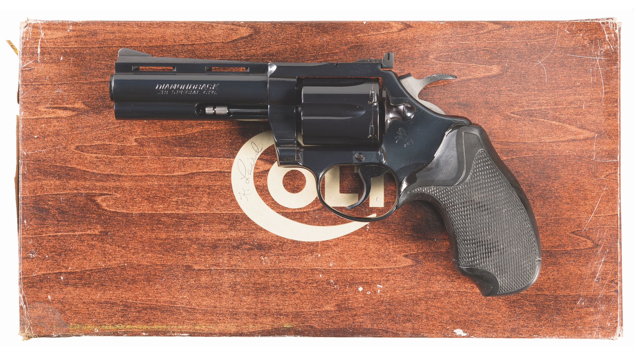 Colt Diamondback Double Action Revolver with Box | Rock Island Auction