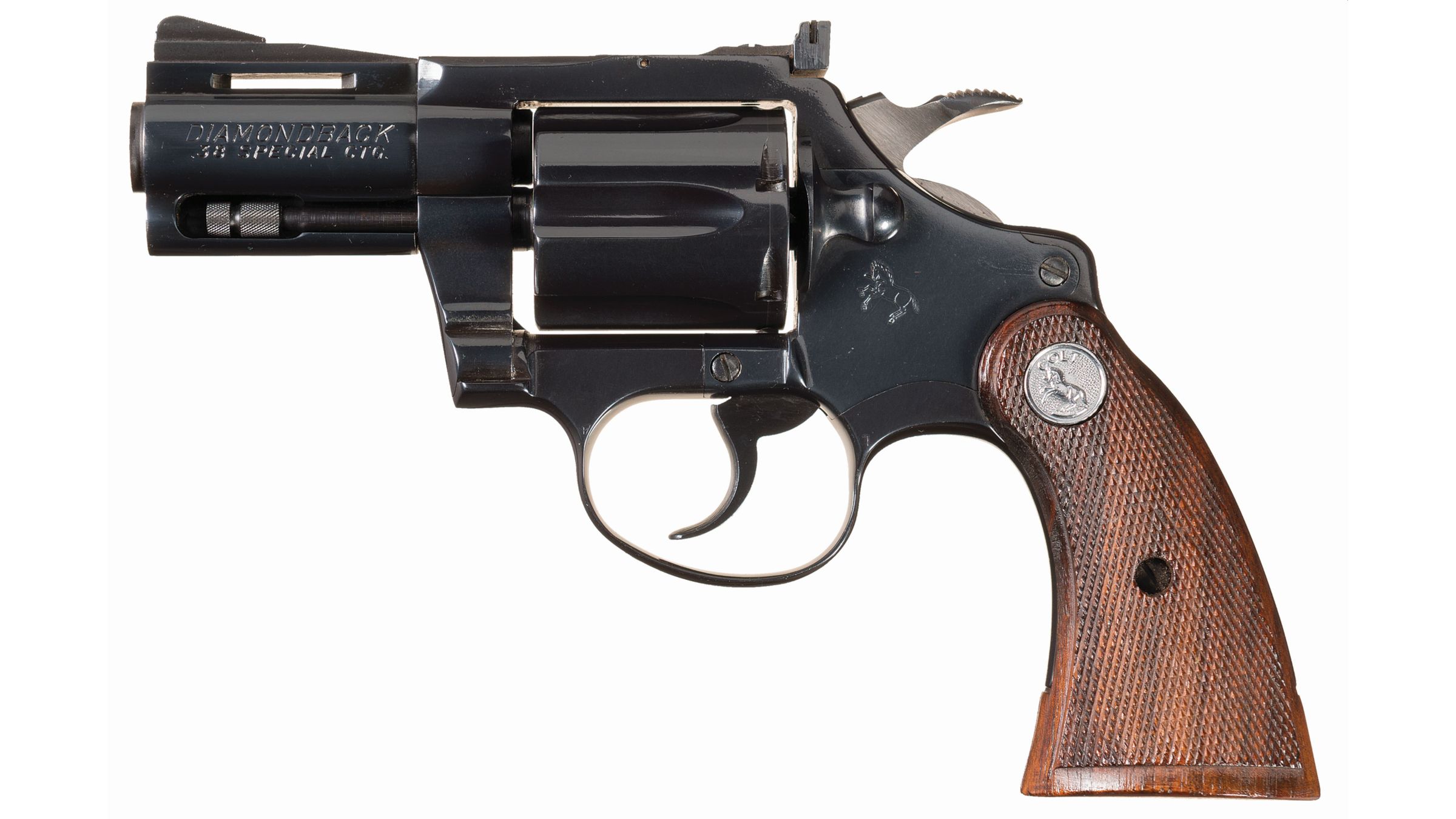 Colt Diamondback Double Action Revolver with 2 1/2 Inch Barrel | Rock ...