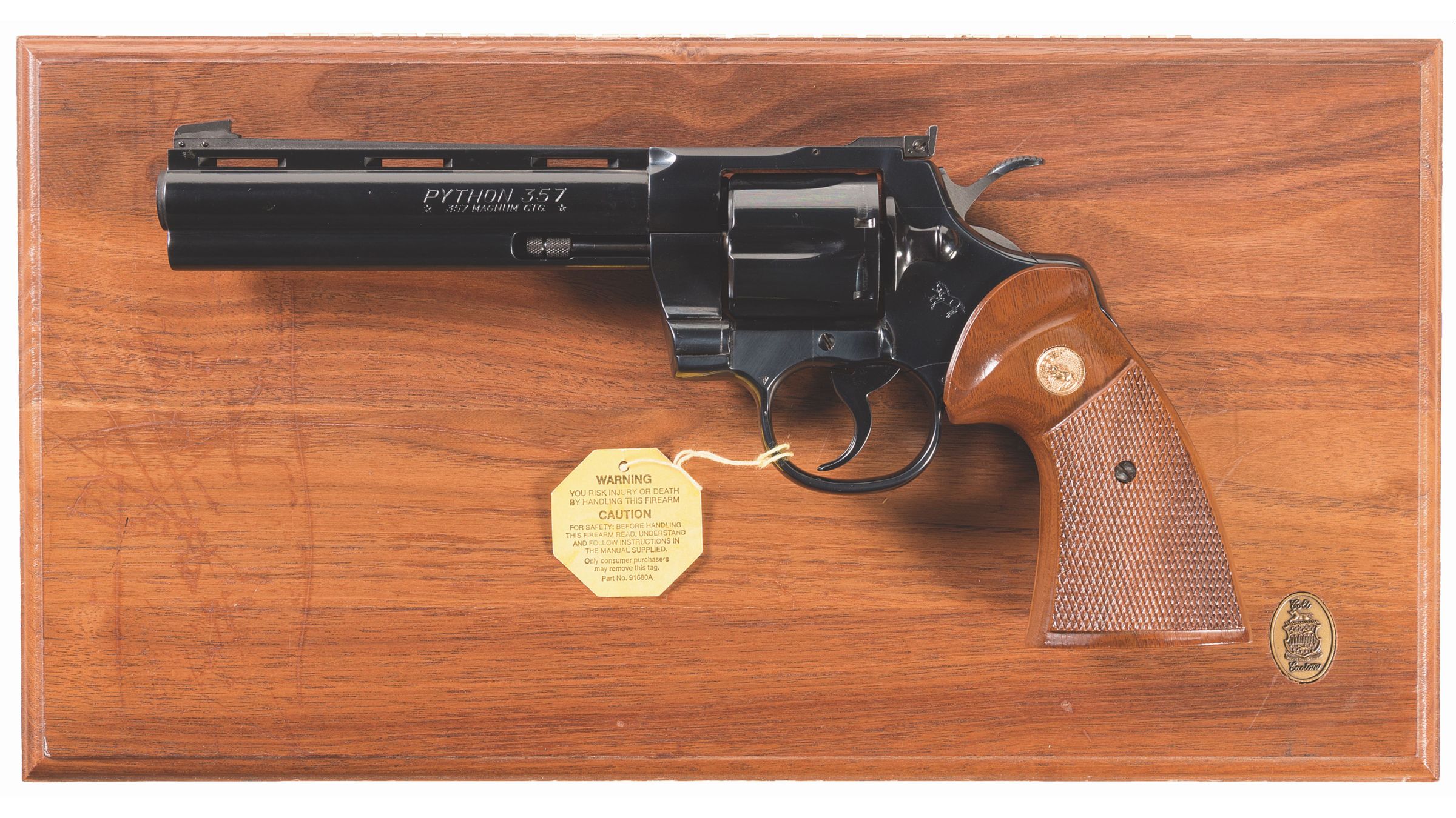 Colt Python Double Action Revolver with Case | Rock Island Auction