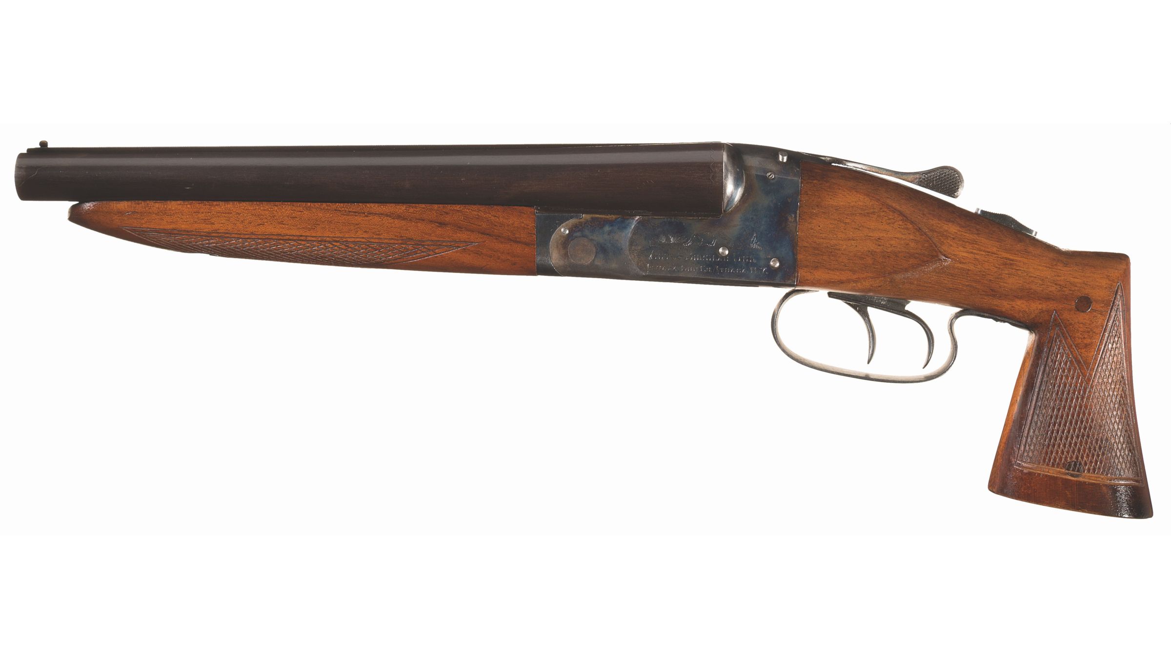 NFA Exempt Ithaca Gun Co. Model B Pistol Auto and Burglar Gun | Rock ...