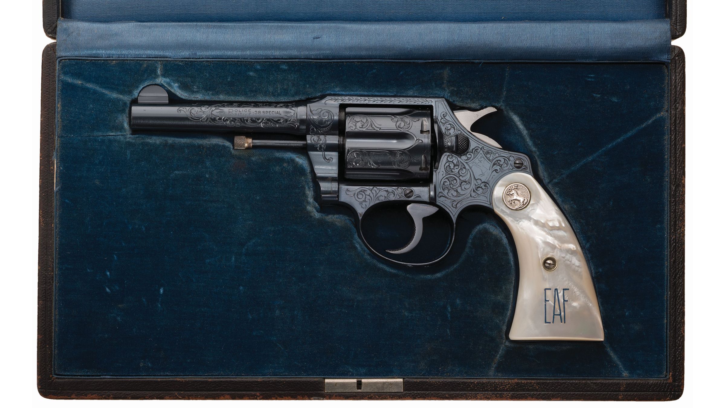 Factory Engraved Colt Police Positive Special Revolver | Rock Island ...