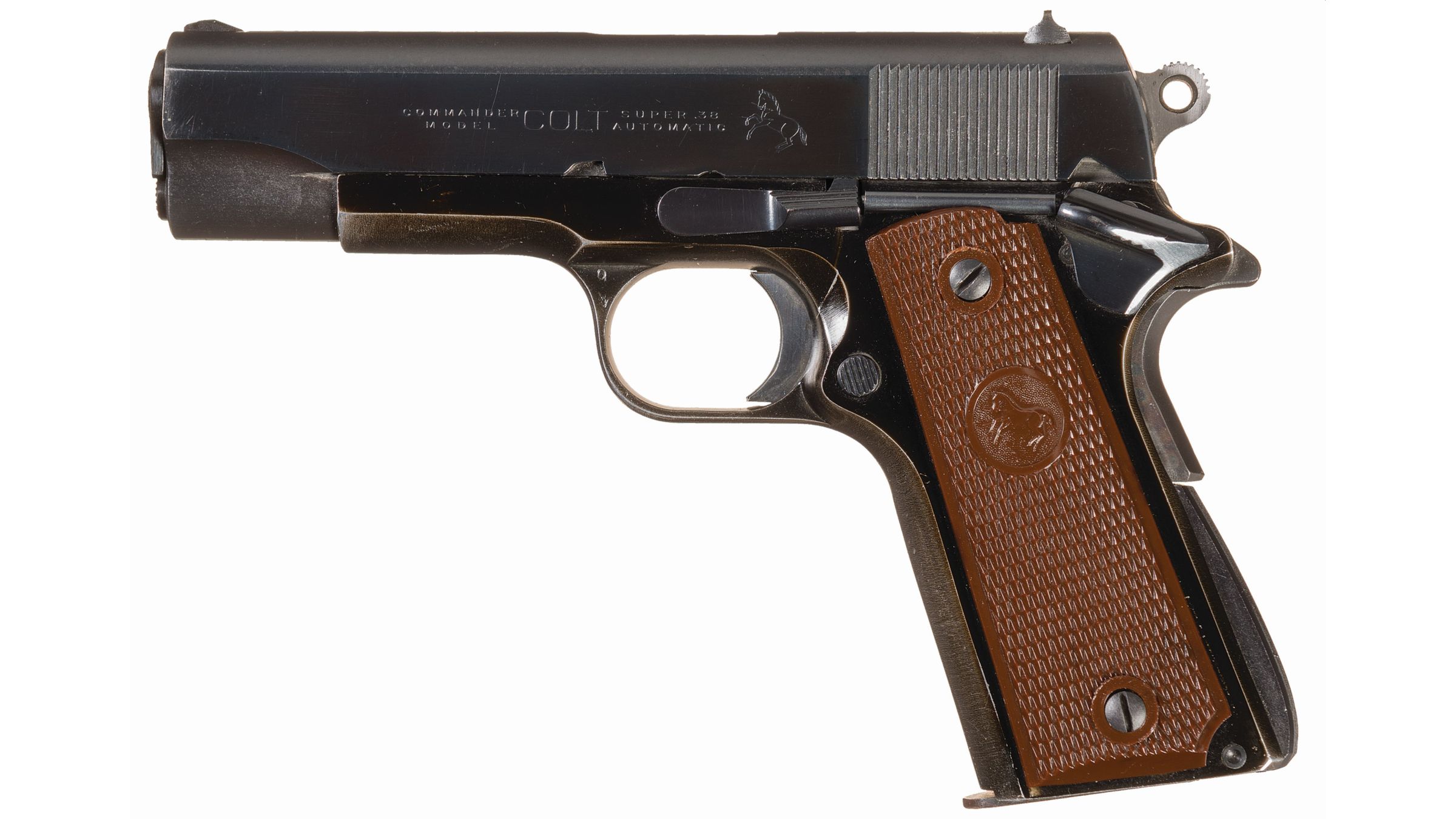 Two Digit Serialized Colt Commander Model ".38 Super" Pistol | Rock ...
