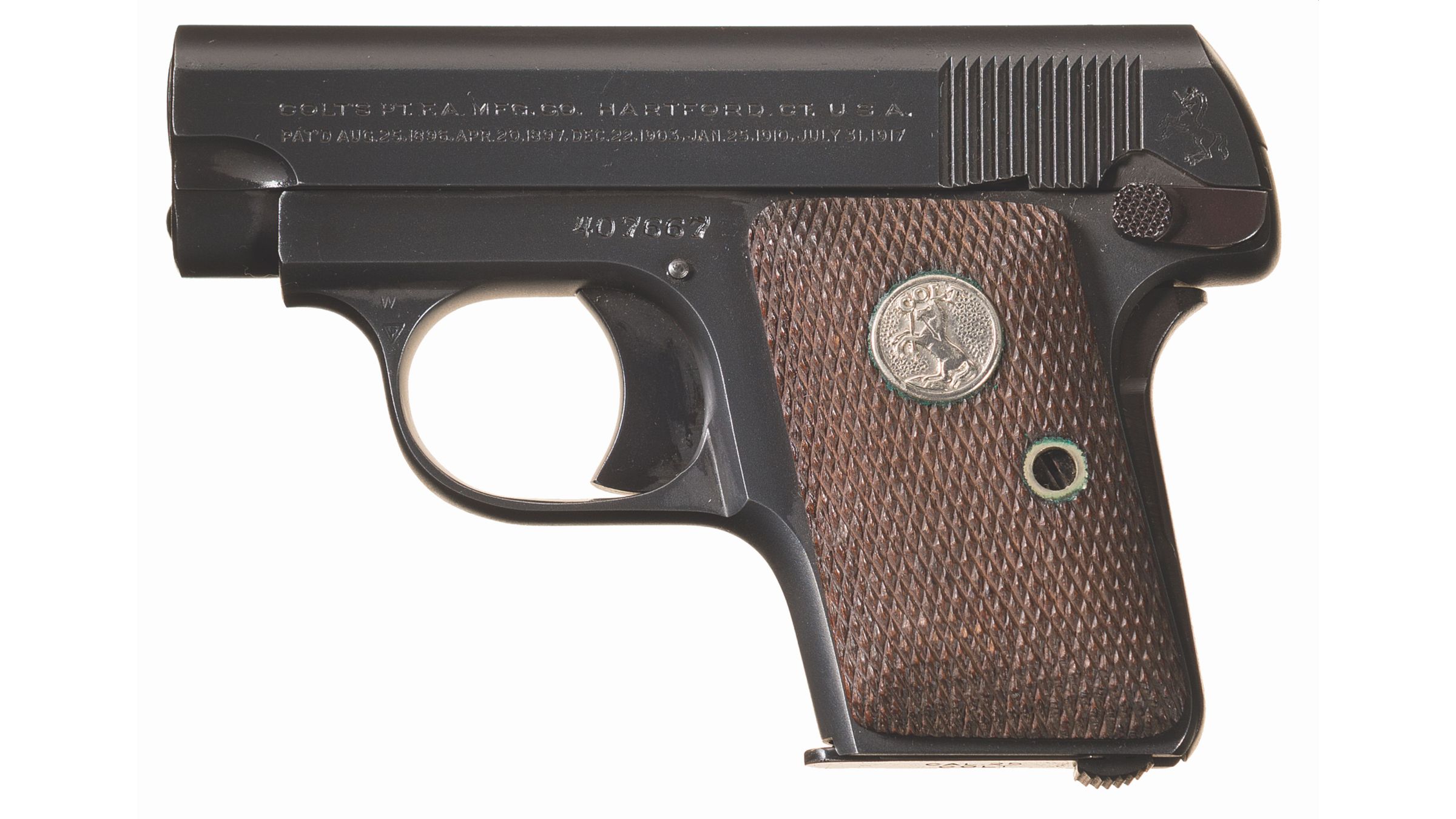 U.S. Colt Model 1908 Vest Pocket Pistol | Rock Island Auction