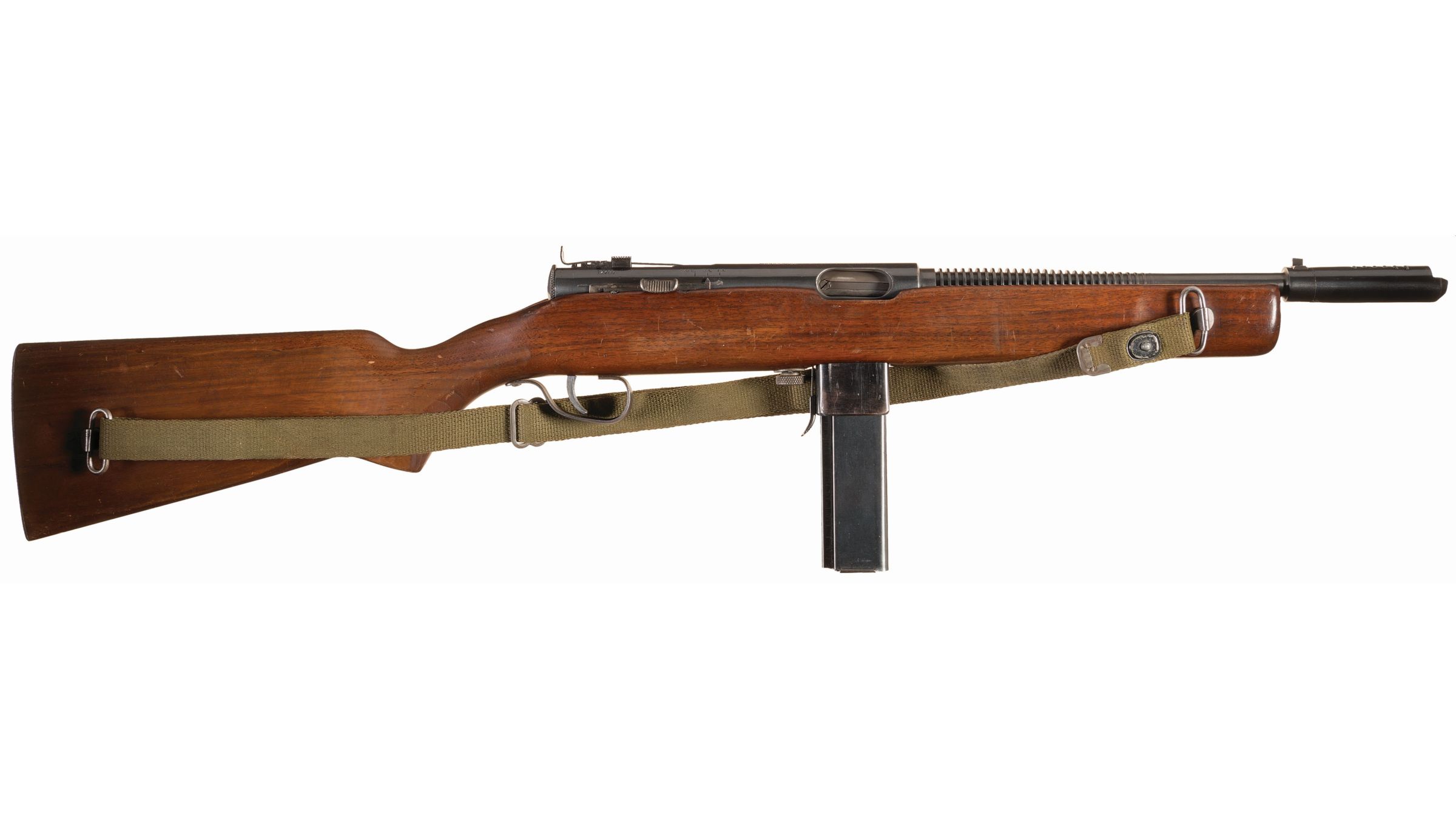 Harrington & Richardson Reising Model 50 Submachine Gun | Rock Island ...