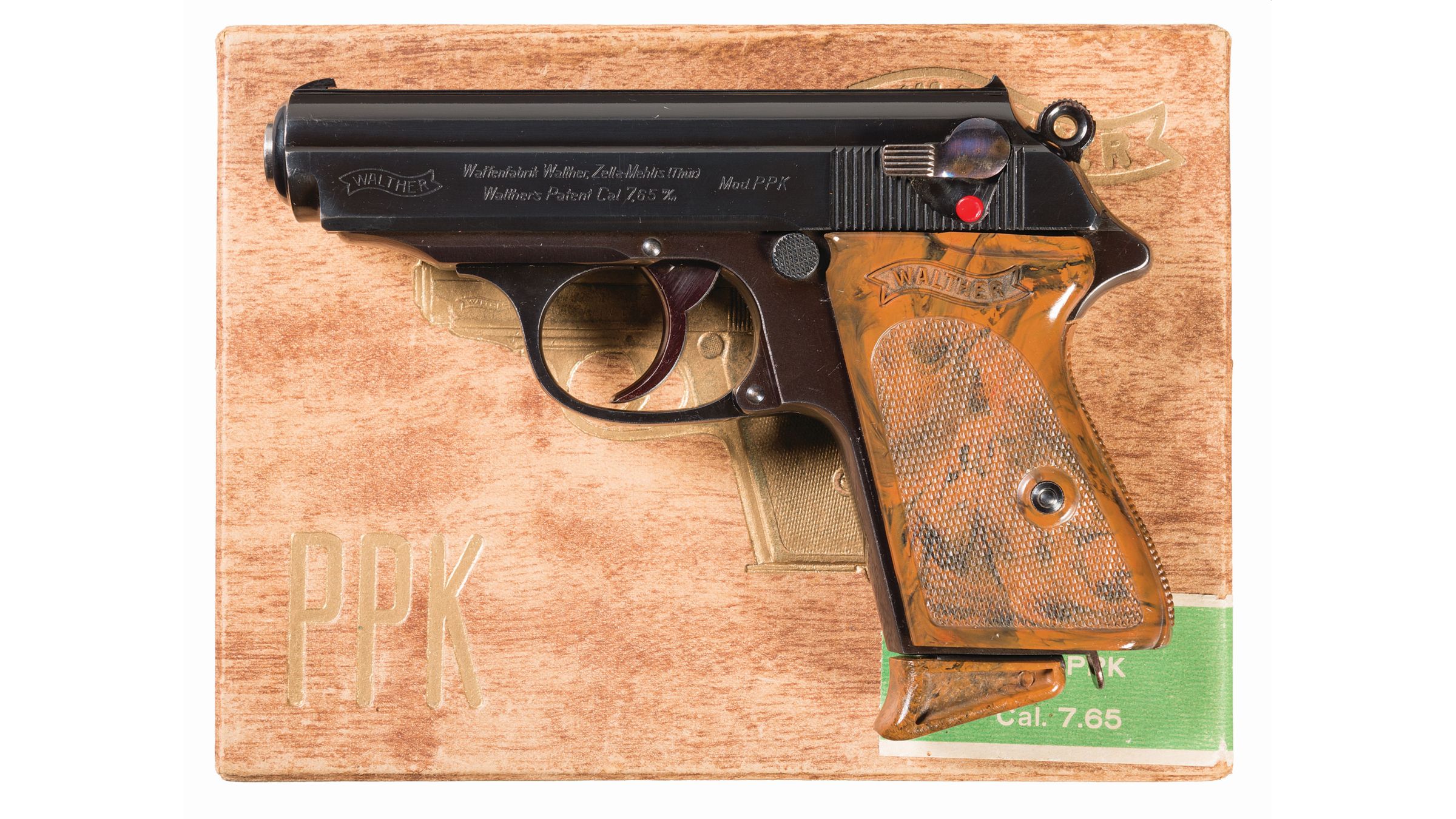 Pre-World War II Walther PPK Semi-Automatic Pistol with Box | Rock ...