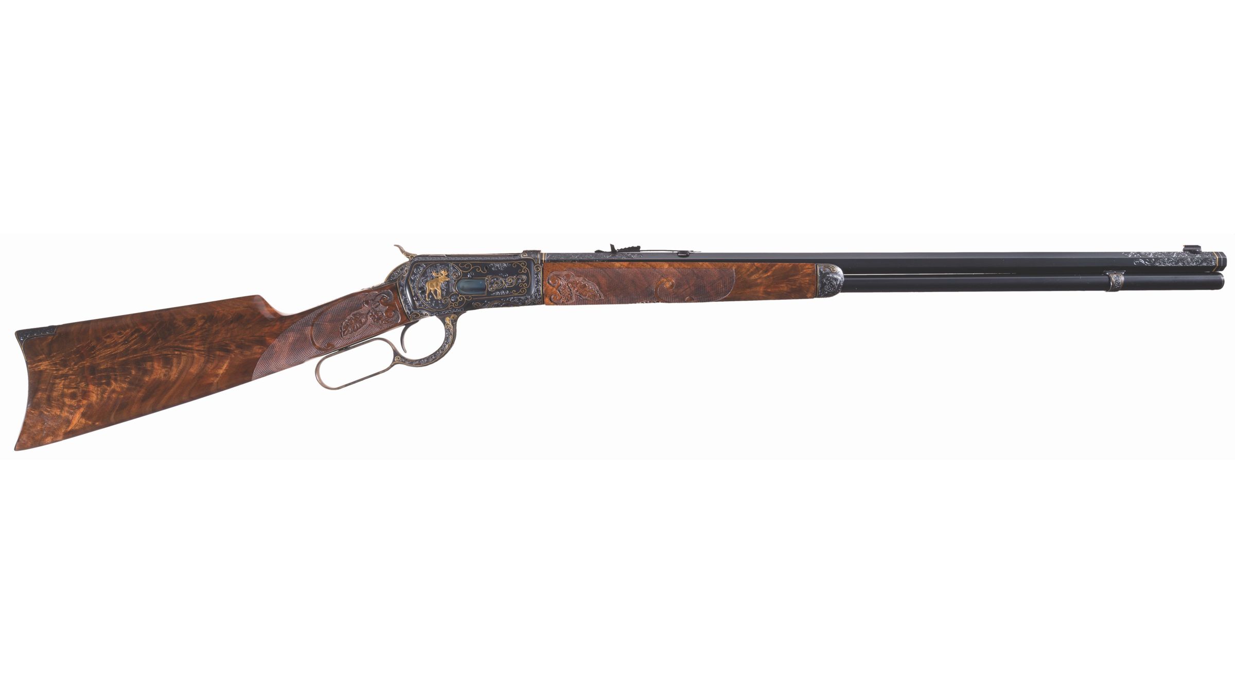 Engraved Winchester Model 1892 Lever Action Rifle | Rock Island Auction