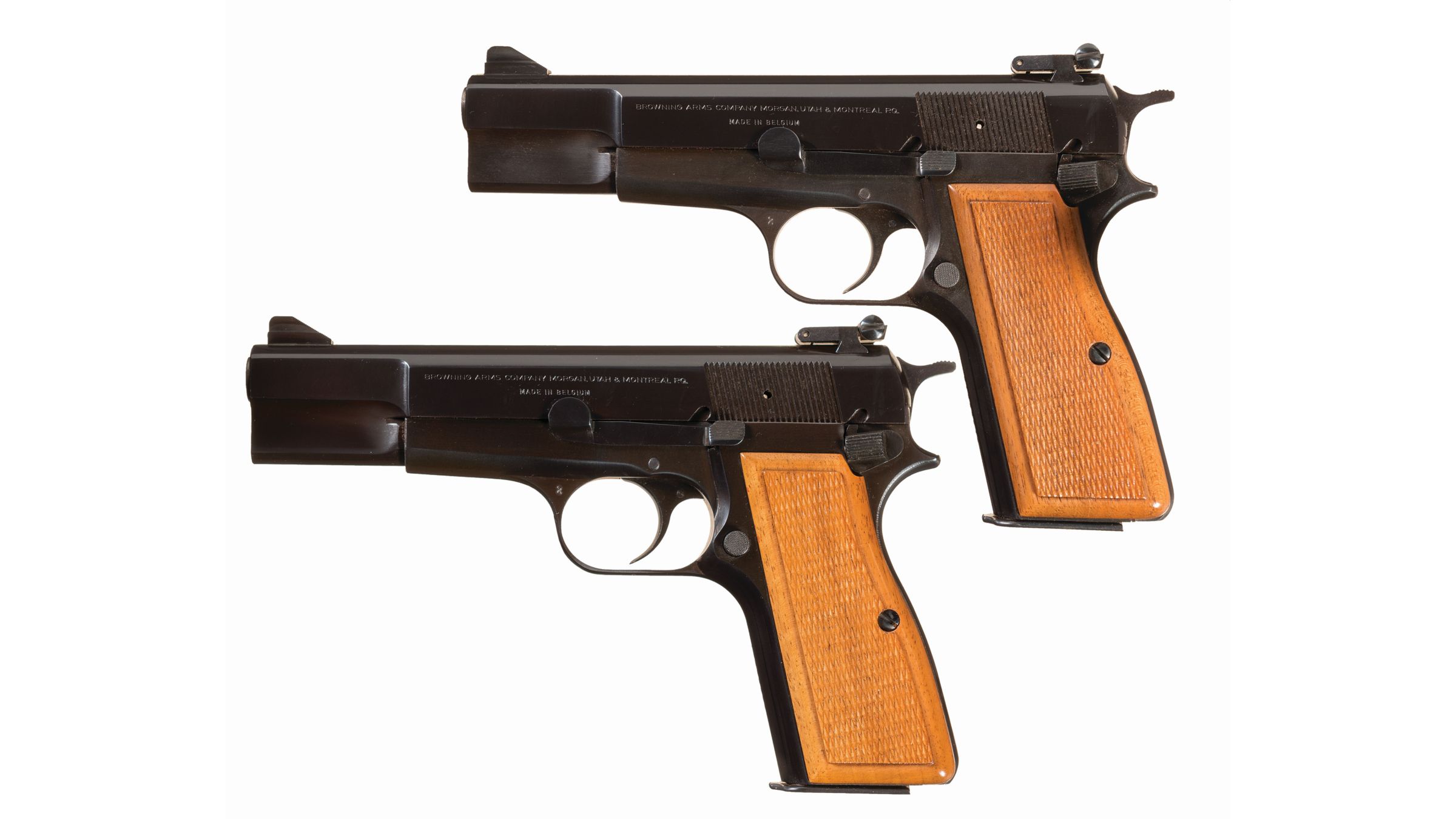 Two Consecutive Browning High Power Pistols | Rock Island Auction
