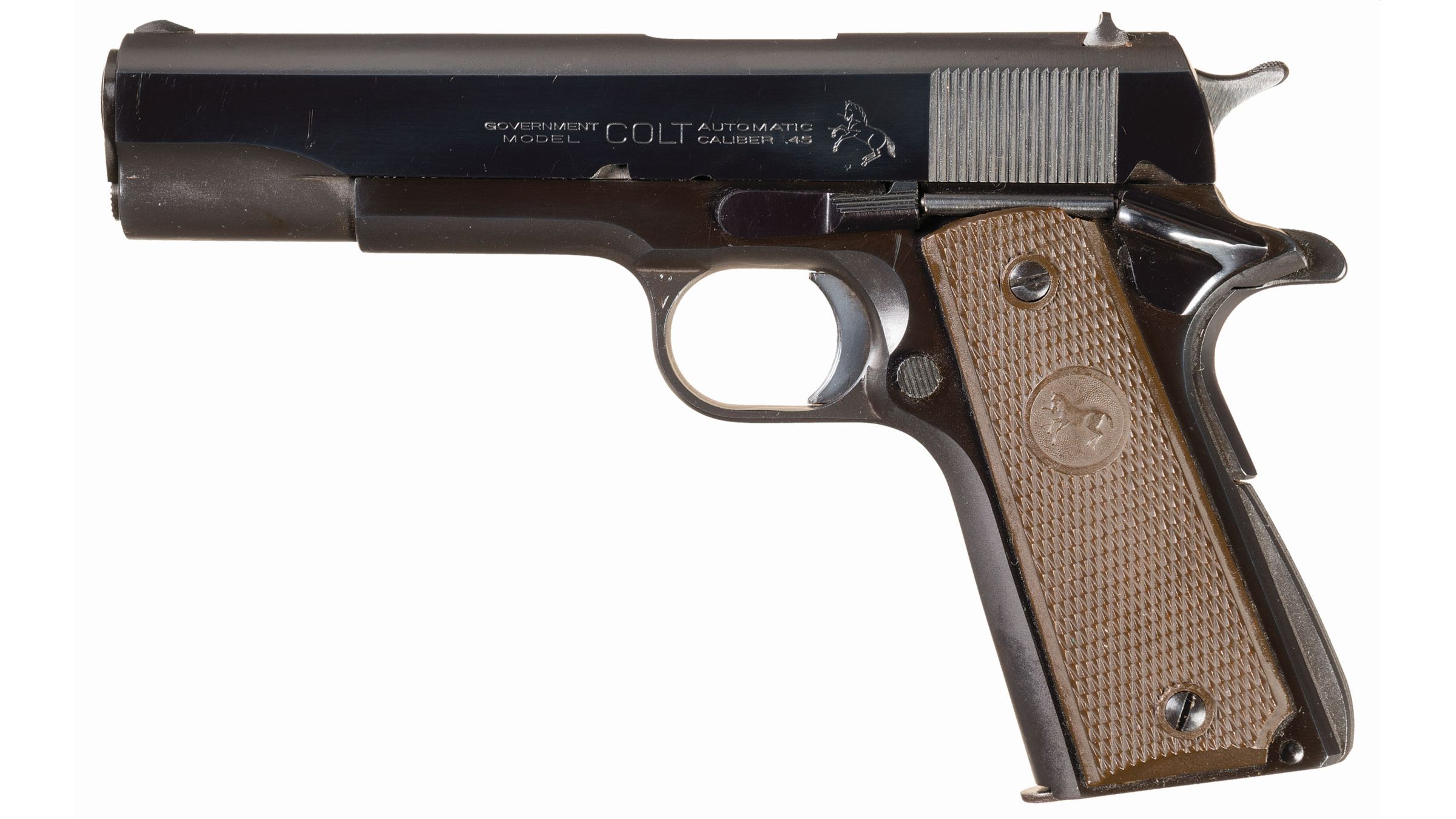 Colt Government Model Semi-Automatic Pistol with Box | Rock Island Auction