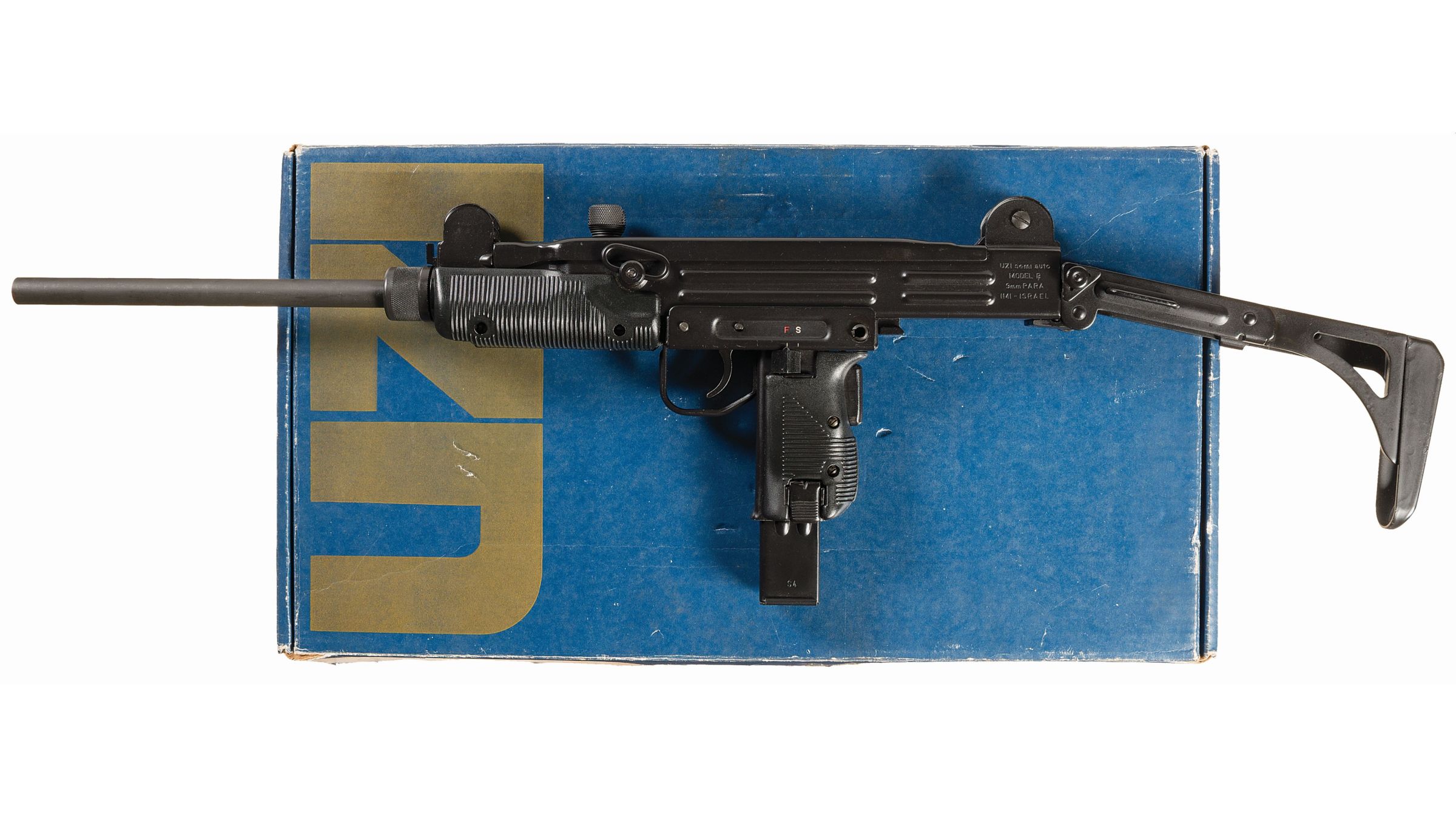Action Arms/I.M.I. Uzi Model B Semi-Automatic Carbine with Box | Rock ...